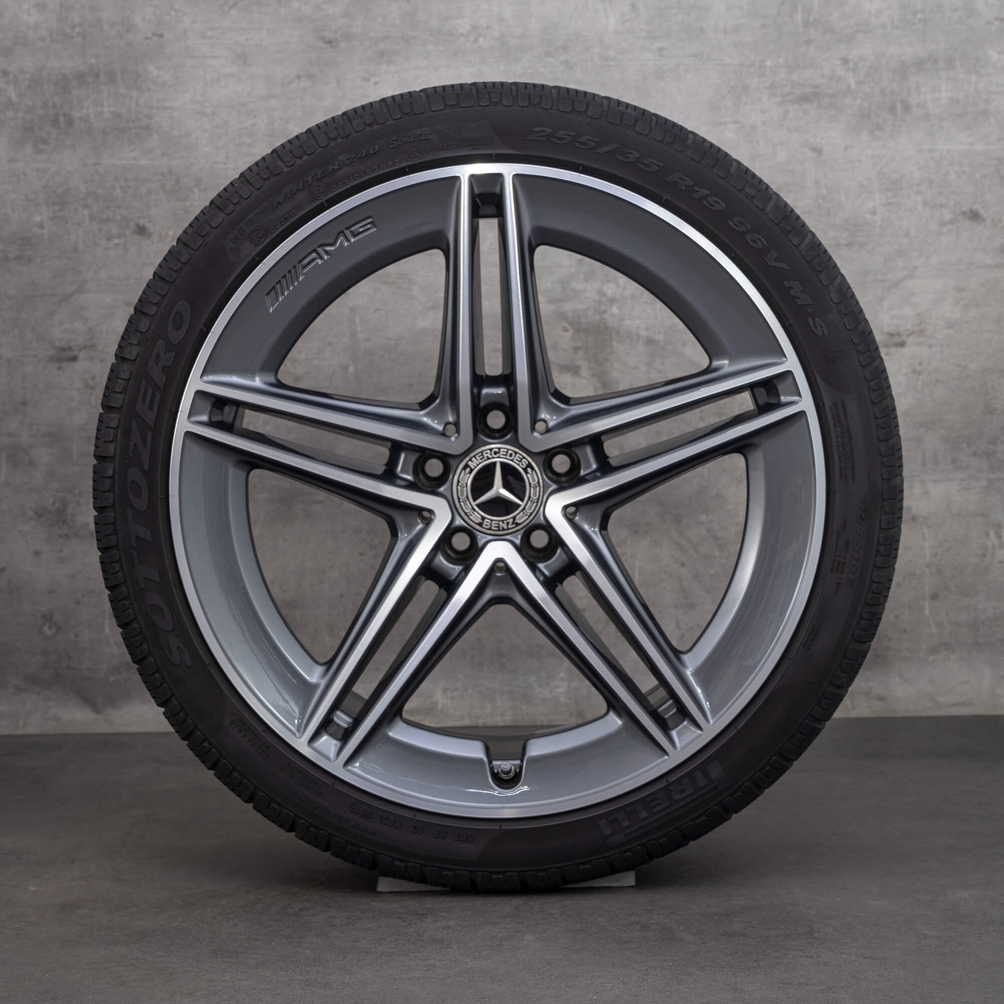 AMG 19 inch rims Mercedes Benz C63 C63S C205 A205 winter wheels tires