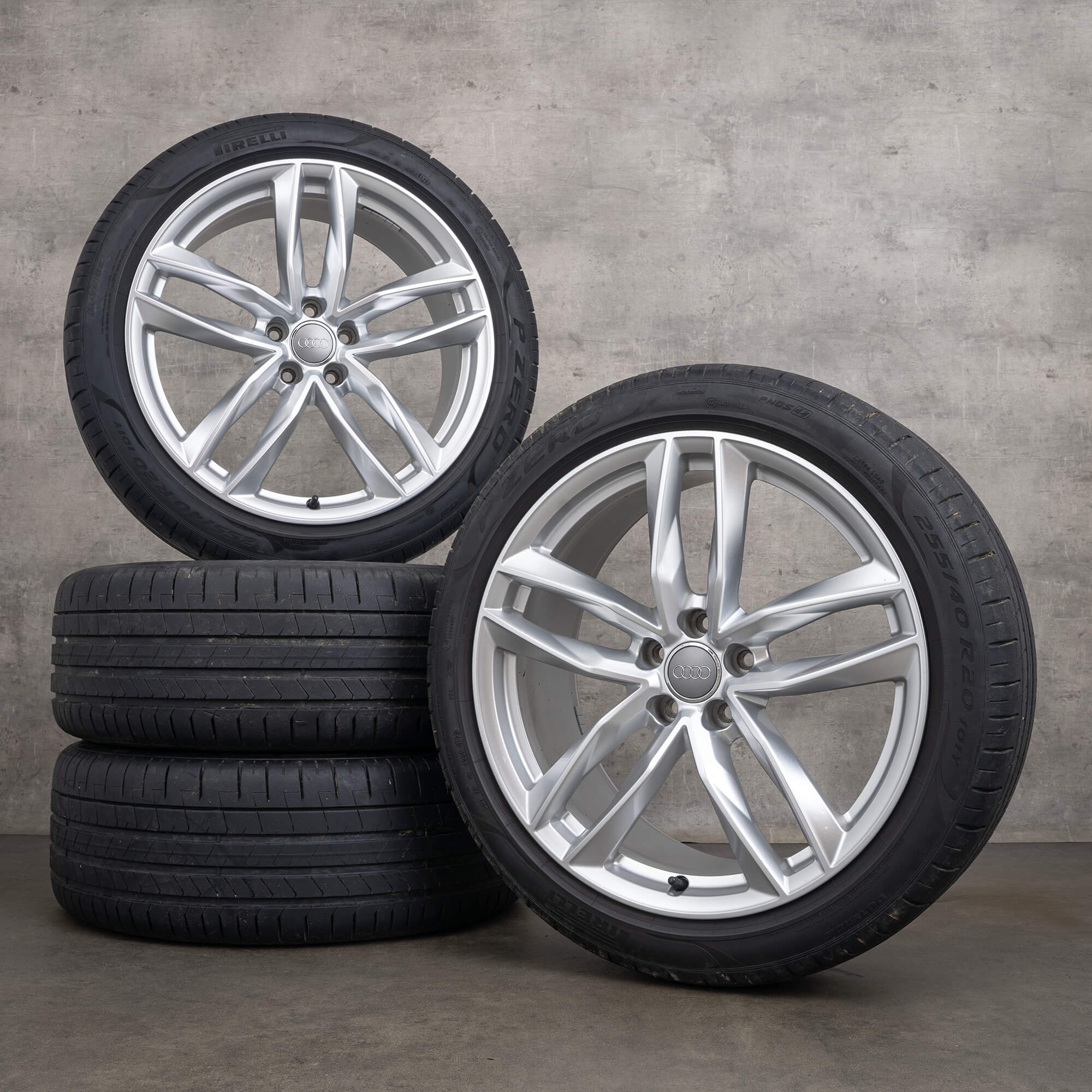 Audi A6 S6 4G C7 Sommerräder Sommerreifen 20 Zoll Felgen S line 4G9601025M