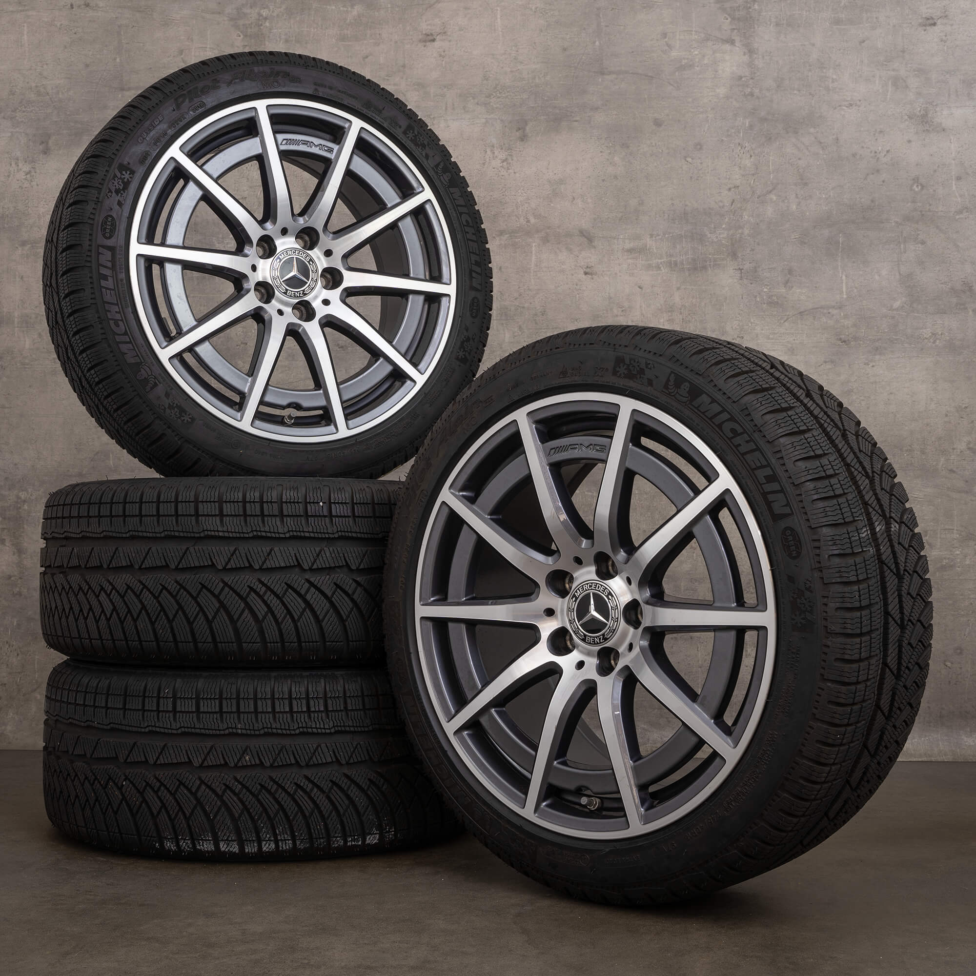 OEM Mercedes Benz A-Class A 45 CLA AMG winter wheels 18 inch W177 V177 ...