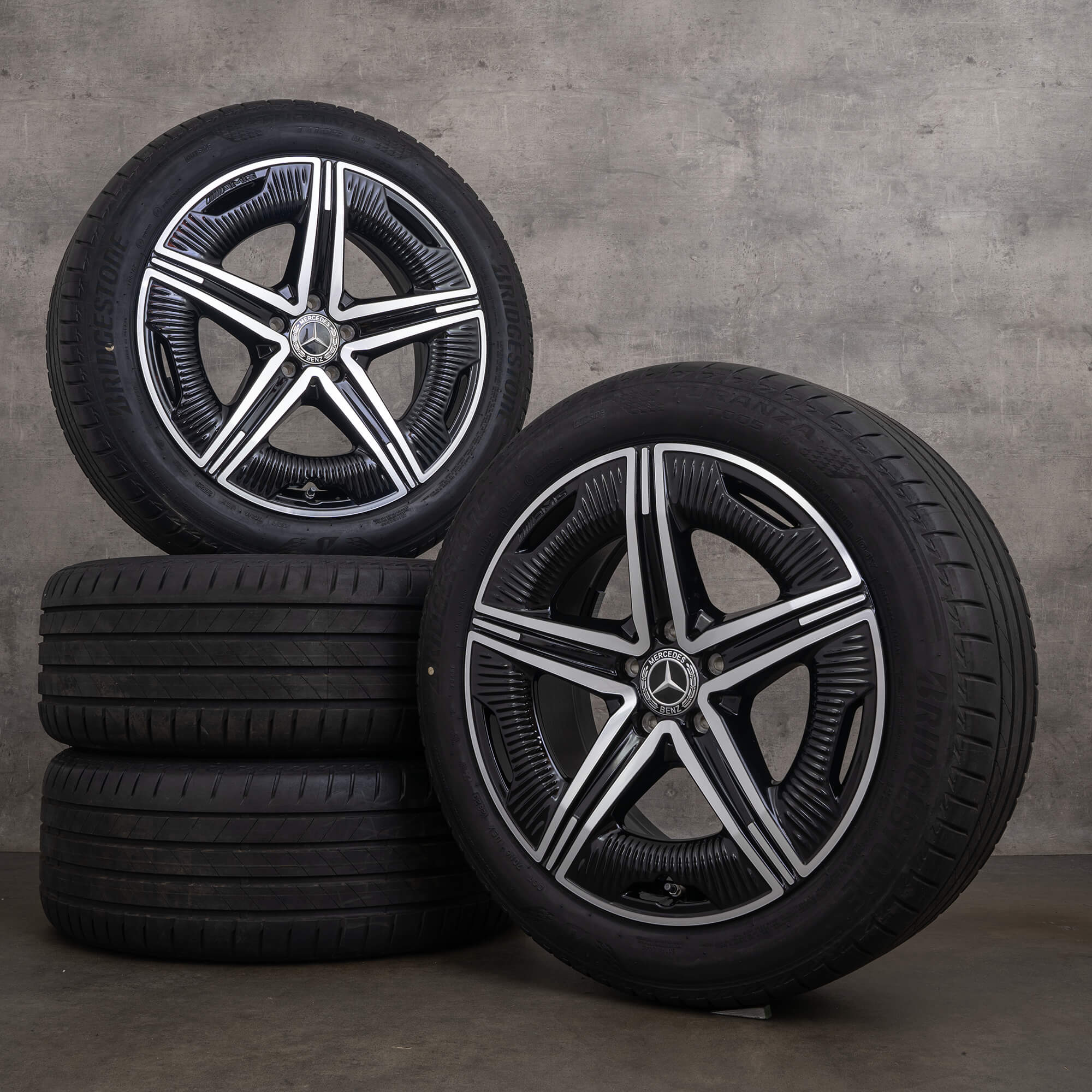 Original Mercedes Benz EQE AMG Felgen 19 Zoll V295 Sommerräder ...