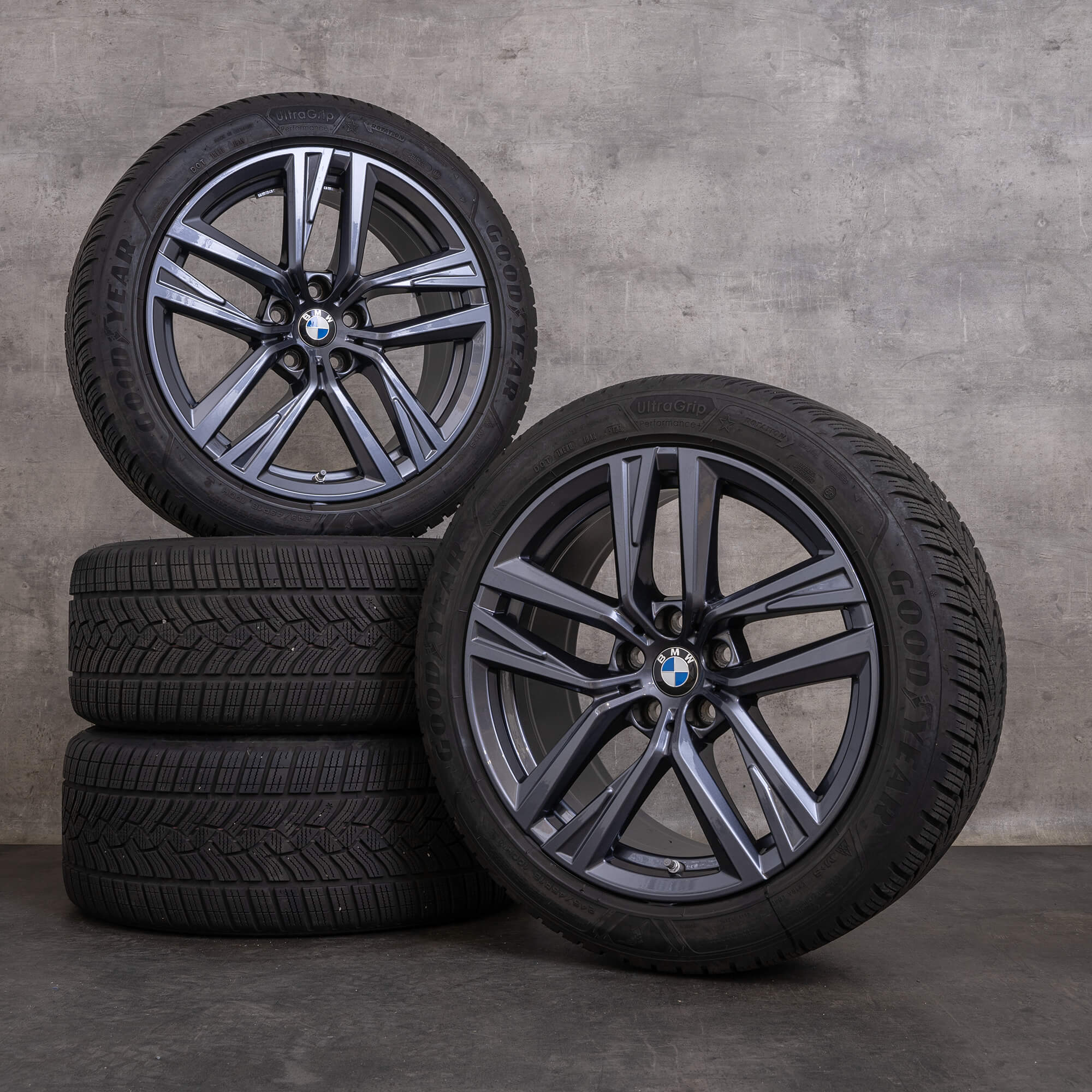 OEM BMW 4 Series i4 snow tire packages 18 inch G26 Gran Coupe Rims ...
