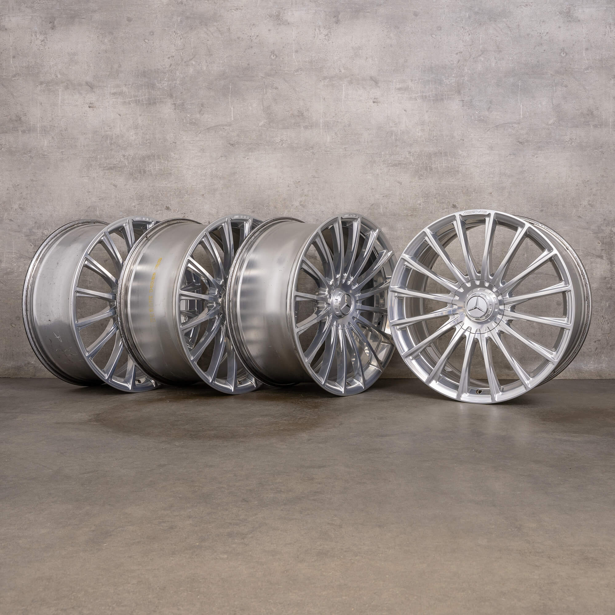 Original AMG Mercedes Benz S63 S65 Felgen 20 Zoll W222 A217 C217 A2224011000 A222401100 chrom