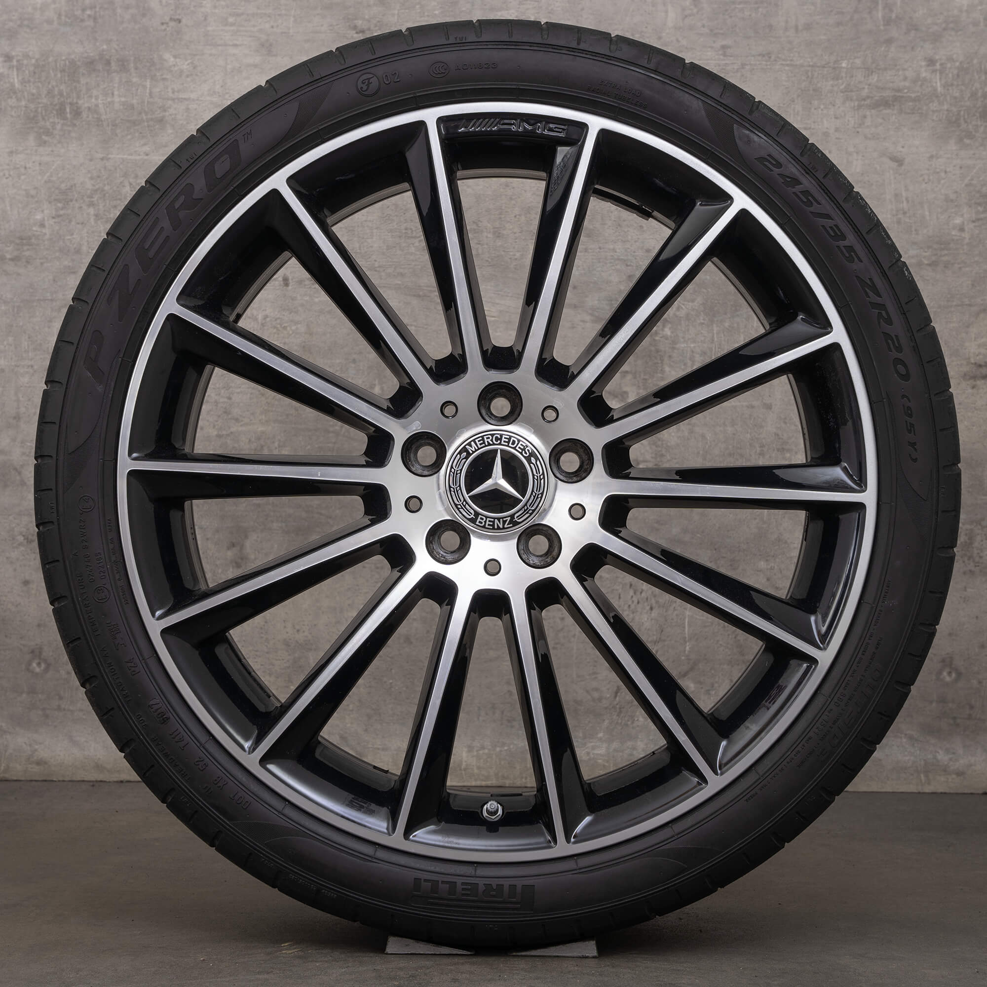 Original AMG Mercedes E-Class W213 S213 C238 A238 20 inch rims summer tires