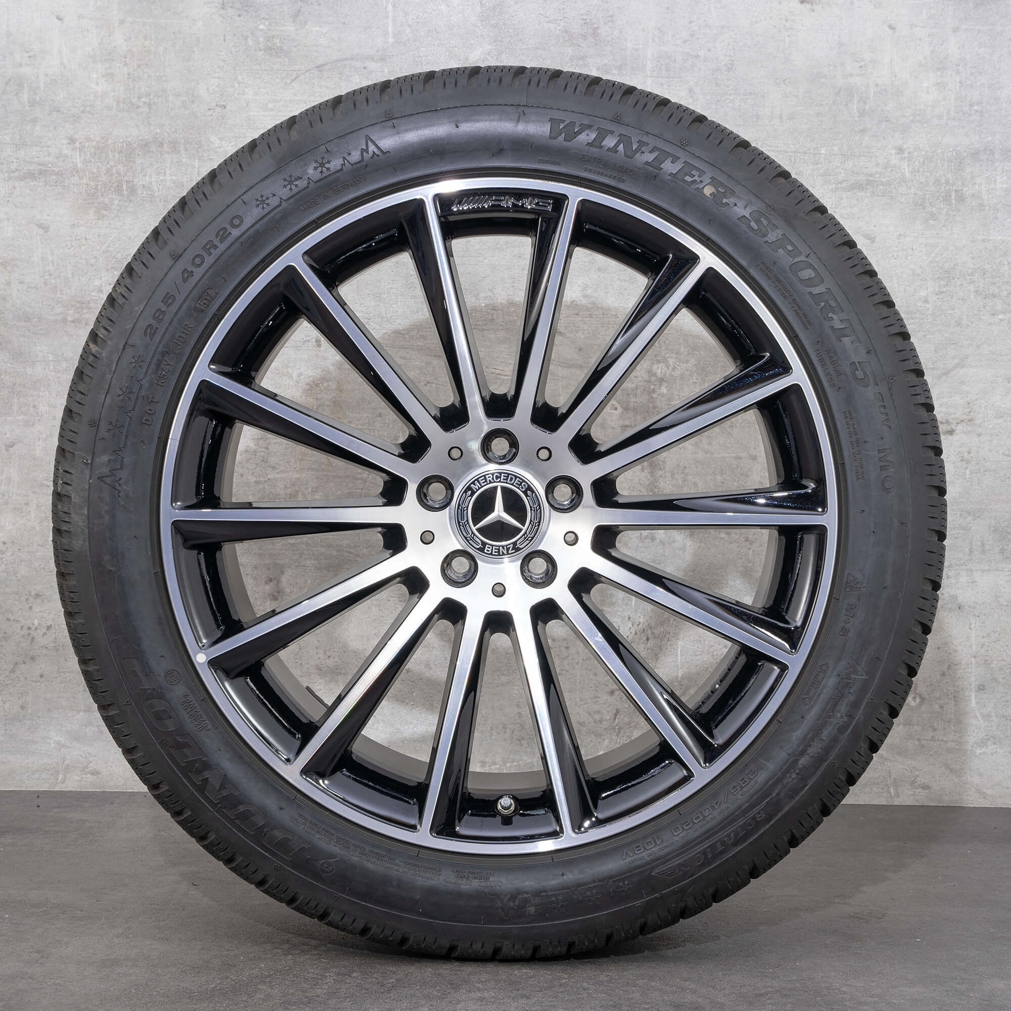 AMG 20 inch rims Mercedes Benz GLC43 & C253 winter wheels tires NEW