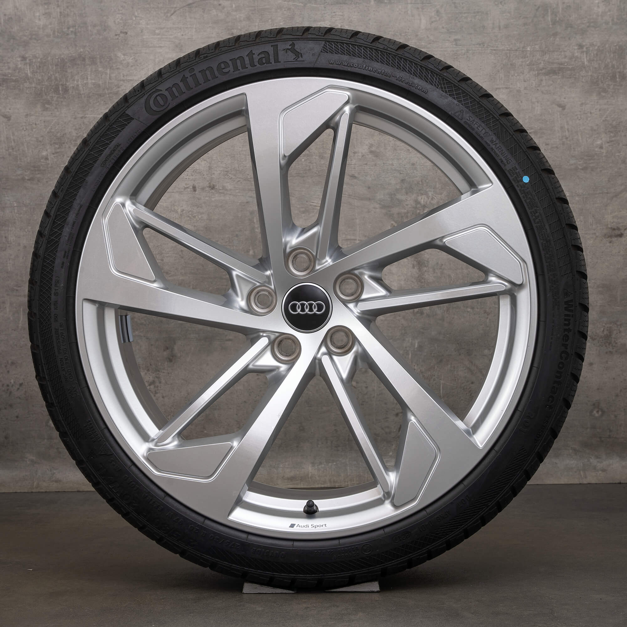 OEM Audi RS4 B9 8W RS5 F5 20 inch winter tires rims trapezoid 8W0601025CN