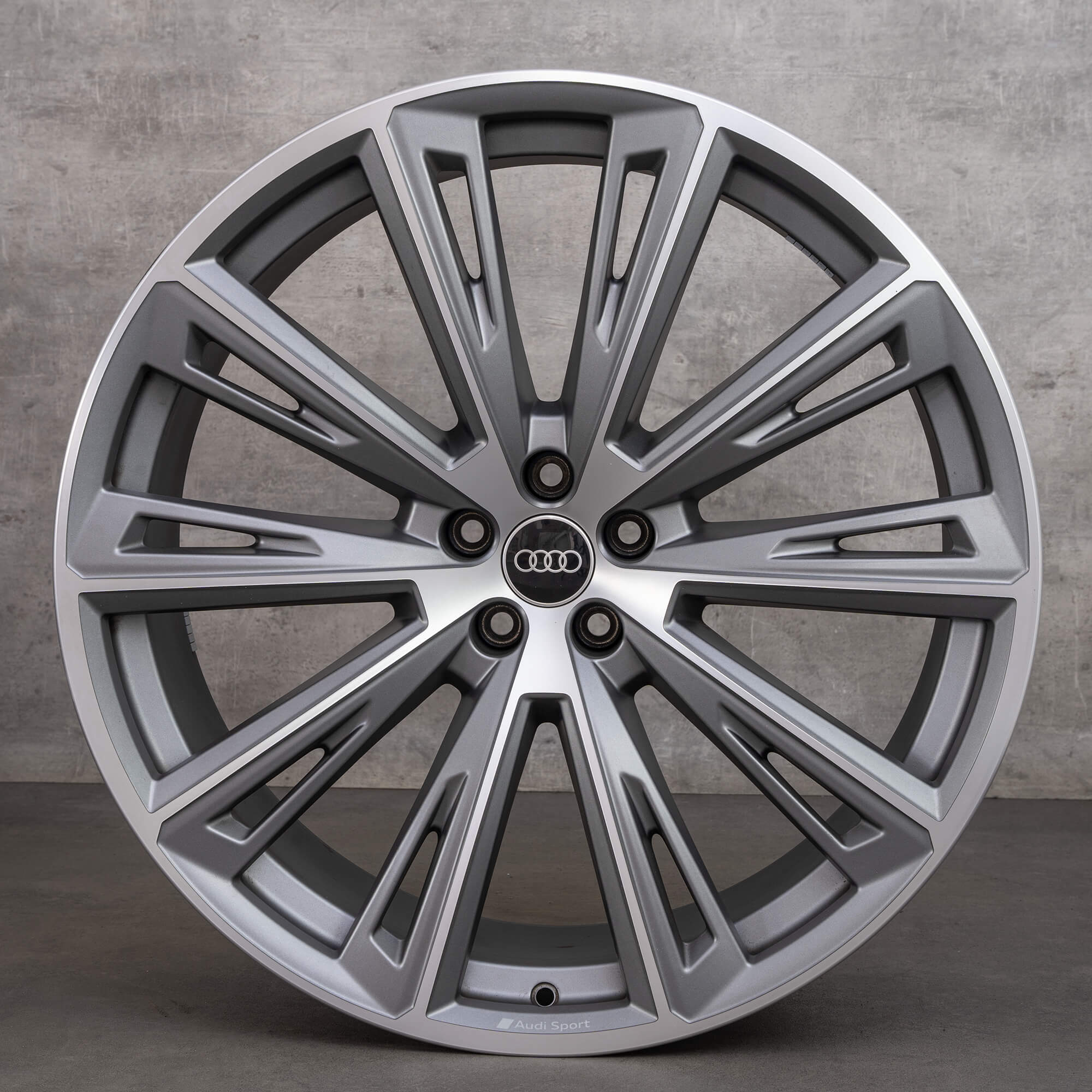 Audi 23 inch rims Q8 SQ8 4M8 aluminum 4M8601025R Trapezoid 10J x ET 15