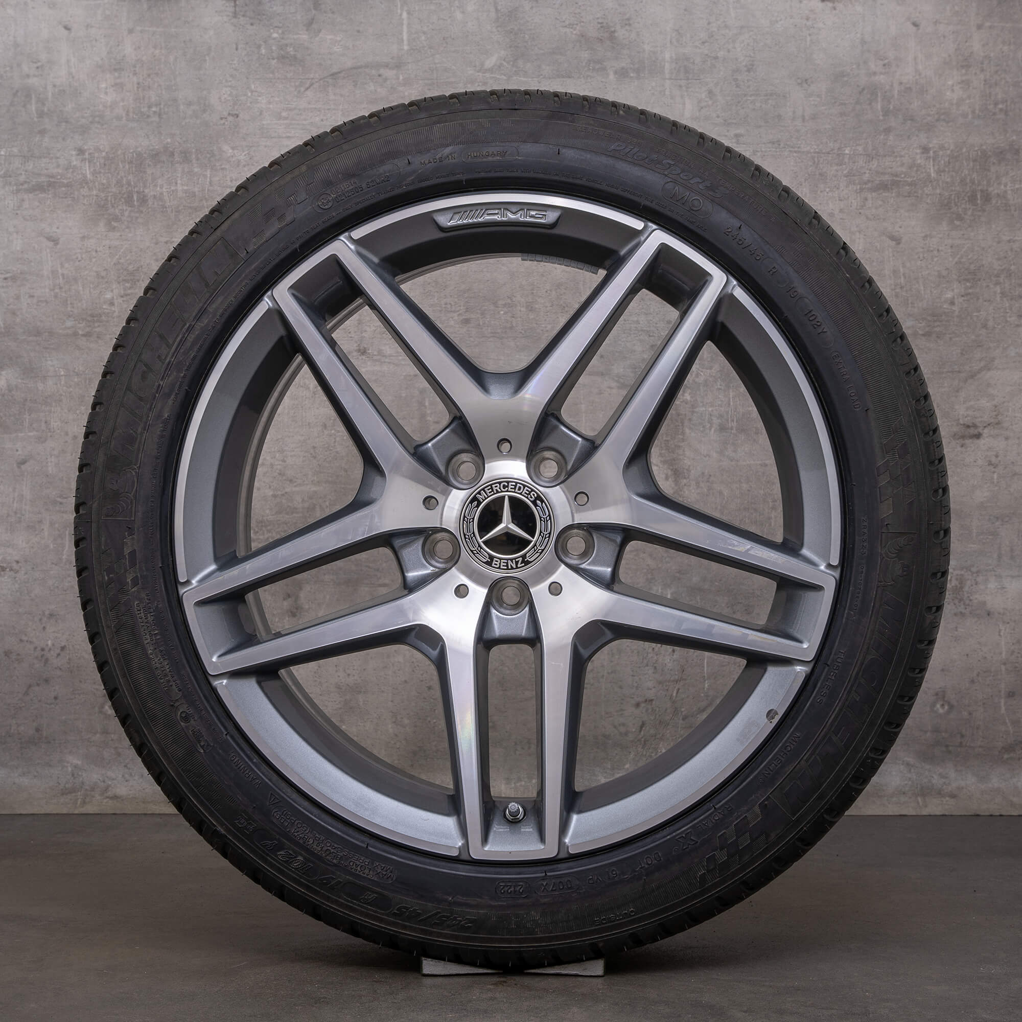 Original Mercedes Benz S-Klasse AMG Felgen 19 Zoll W222 A217 C217 ...
