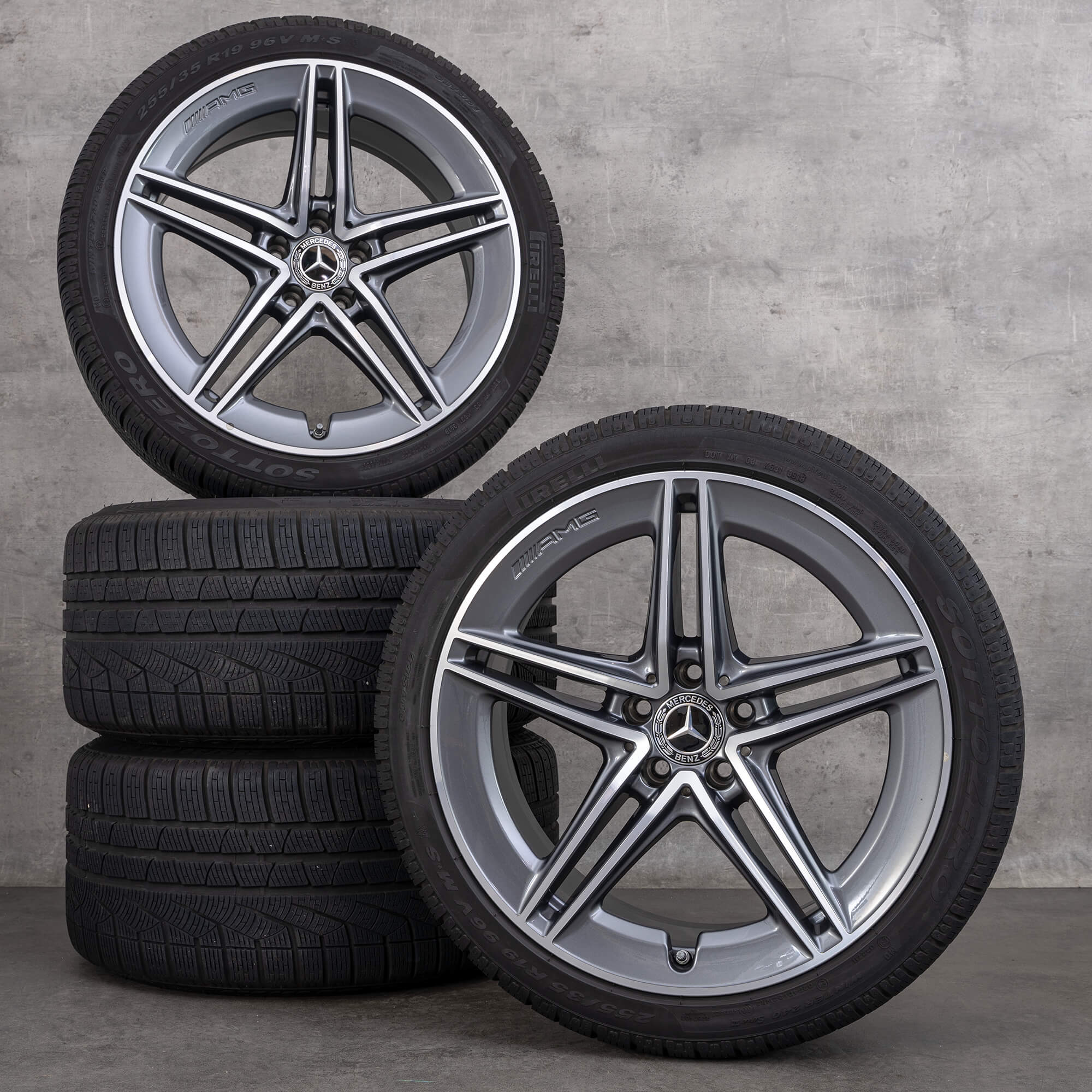 AMG 19 inch rims Mercedes Benz C63 C63S C205 A205 OEM winter wheels