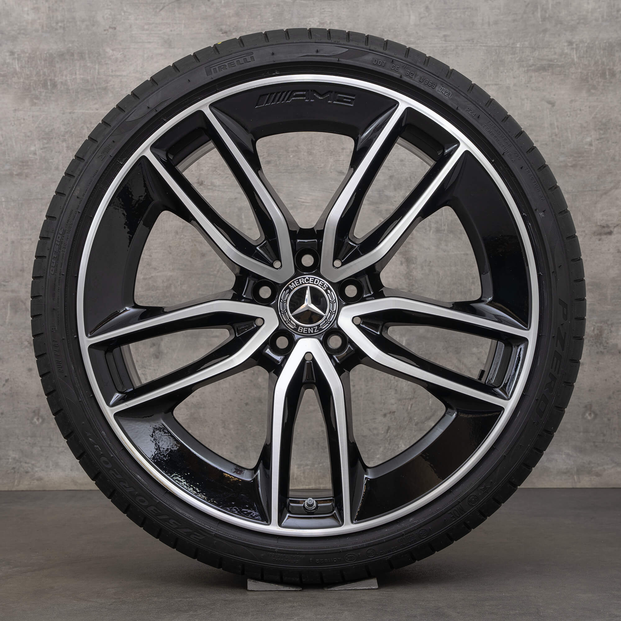 AMG Mercedes Benz CLS 53 4Matic C257 summer wheels tires 20 inch rims