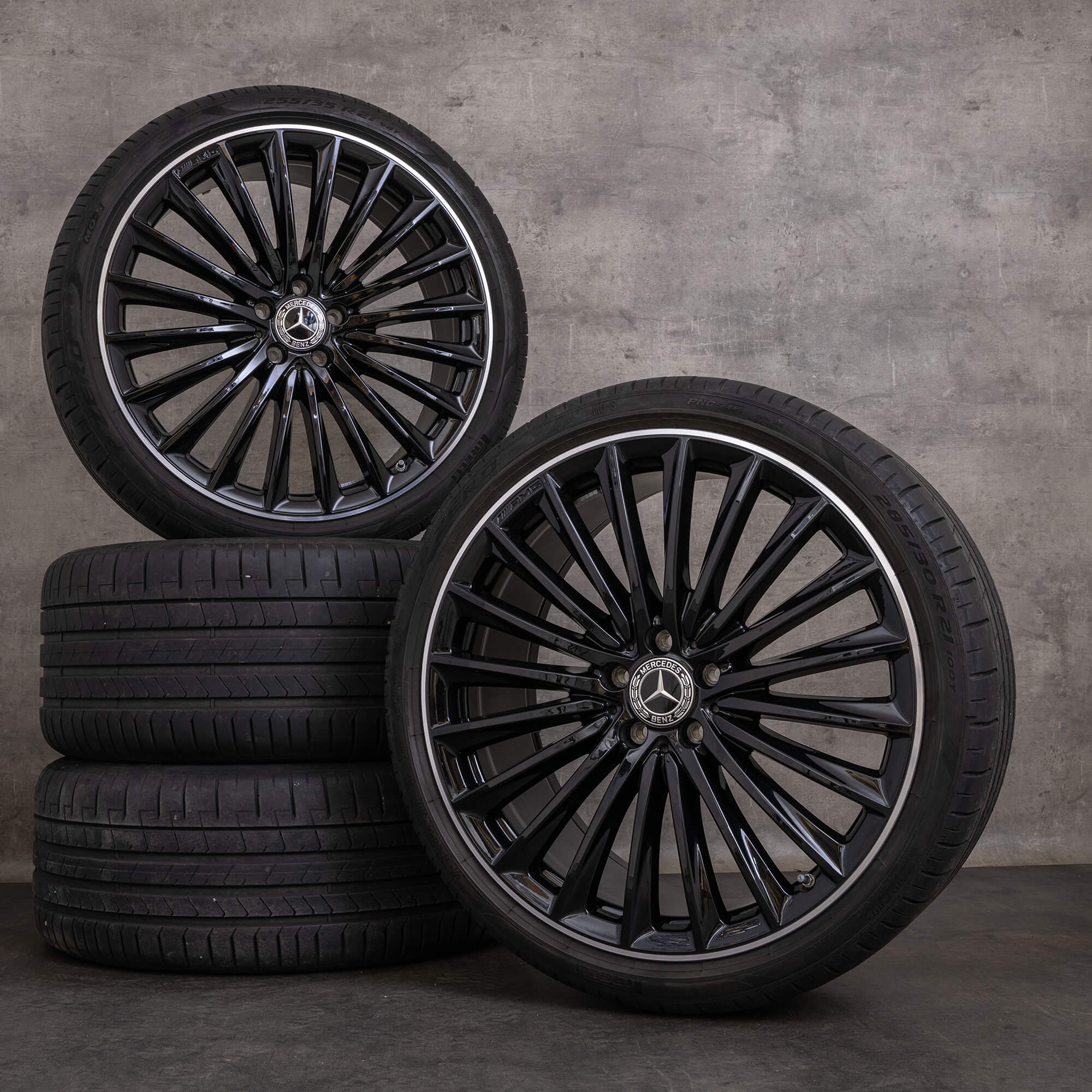 OEM Mercedes Benz EQE AMG rims 21 inch V295 summer wheels A2954012500 ...
