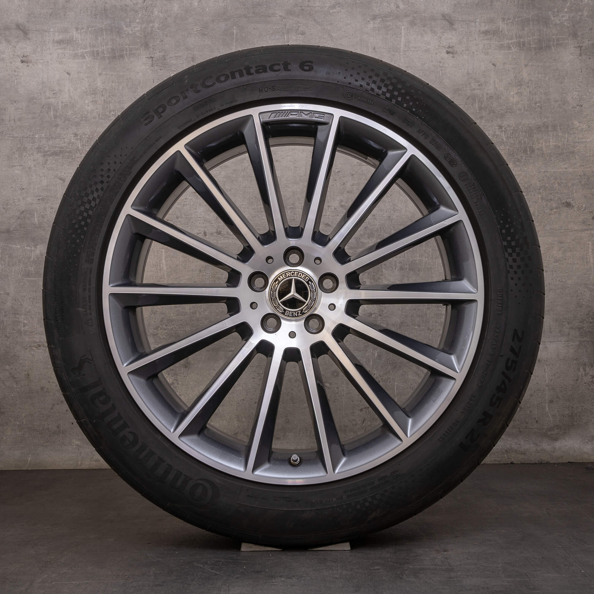 Original Mercedes Benz GLE AMG Winterräder 21 Zoll W167 V167 Felgen ...