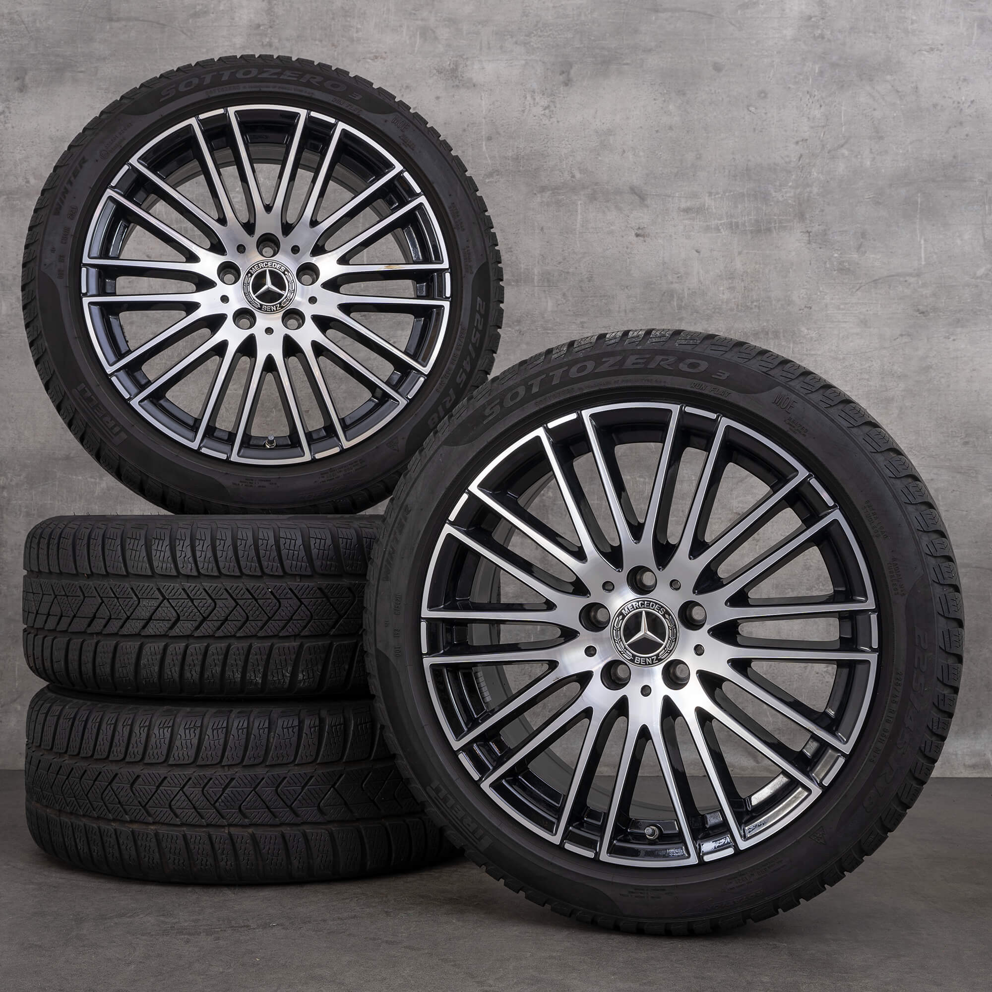 Mercedes Benz 18 inch rims C-Class W206 S206 OEM winter wheels A2064014900