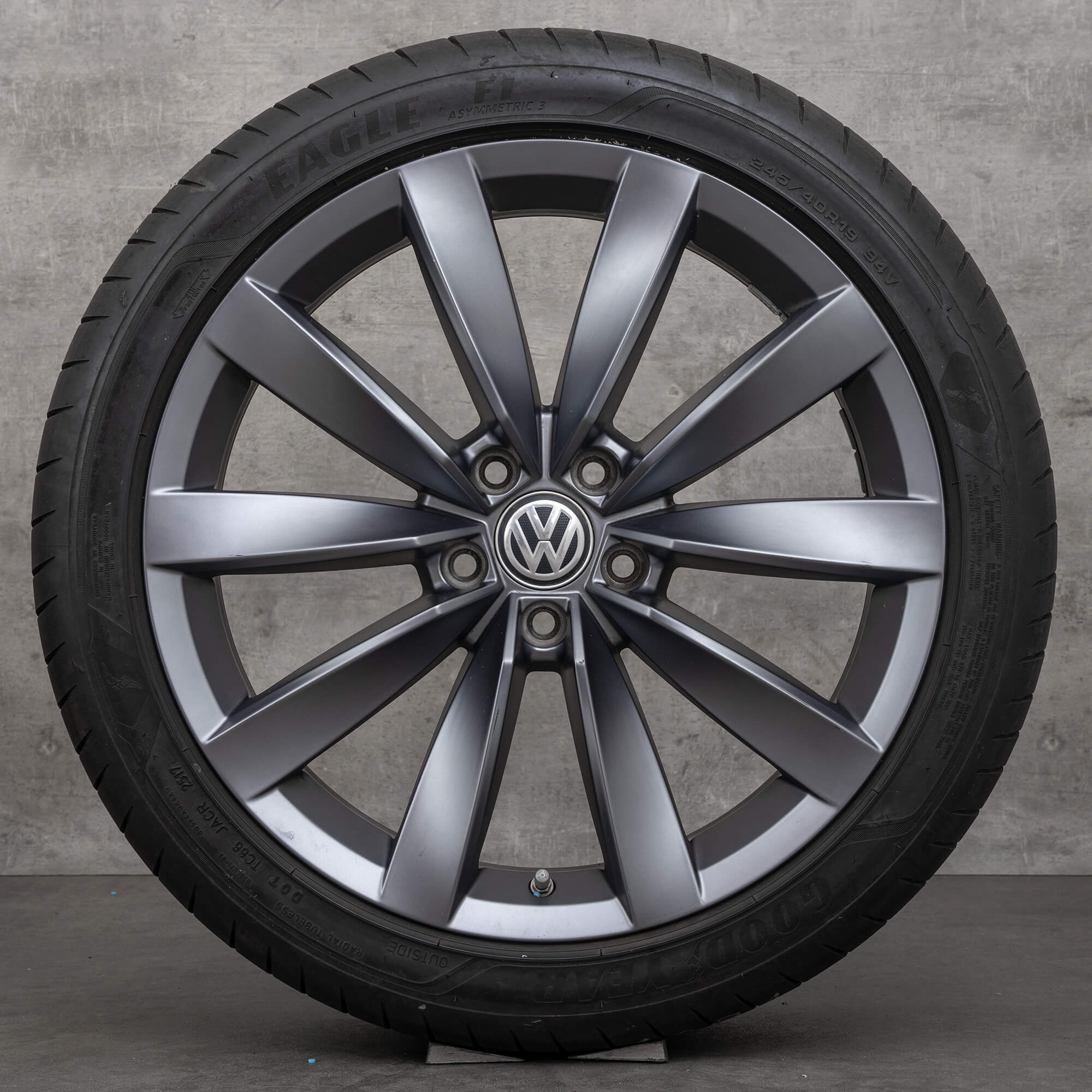 VW Arteon 3H summer wheels 19 inch rims Chennai tires 3GG601025D