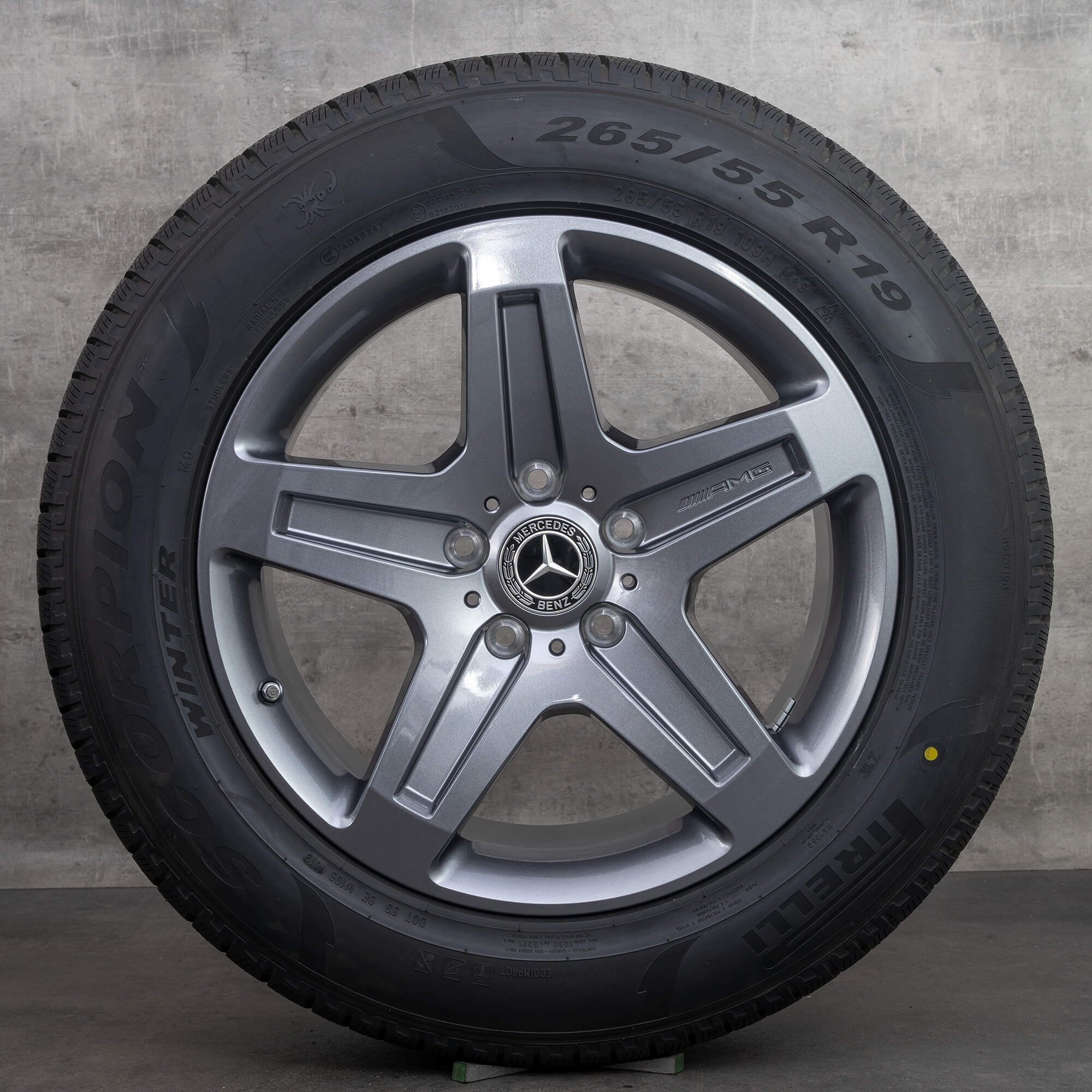 AMG 19 inch Mercedes G-Class W463 G63 G65 G55 G500 winter tires wheels NEW
