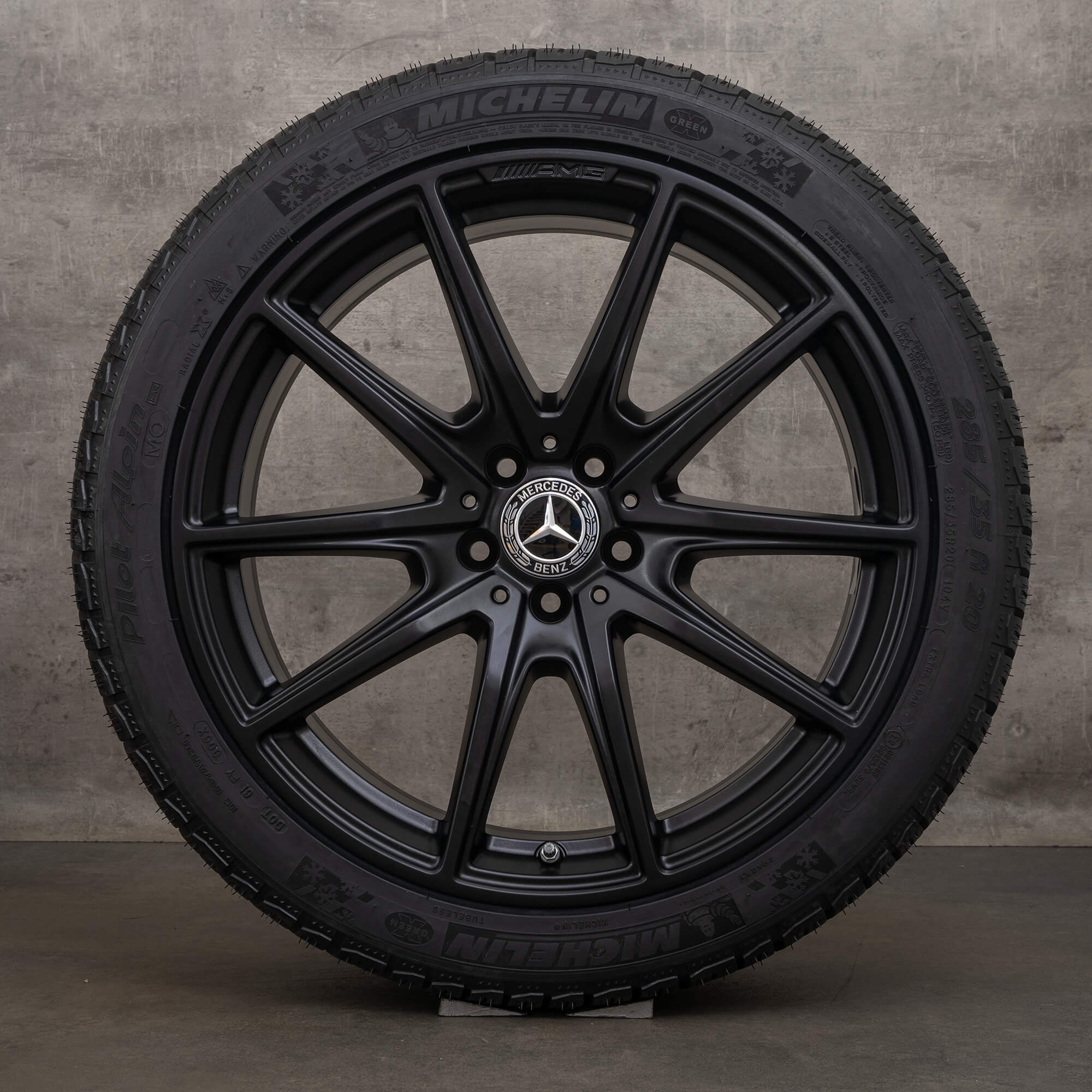 OEM AMG Mercedes Benz S Class W222 S63 S65 20 inch rims winter tires ...