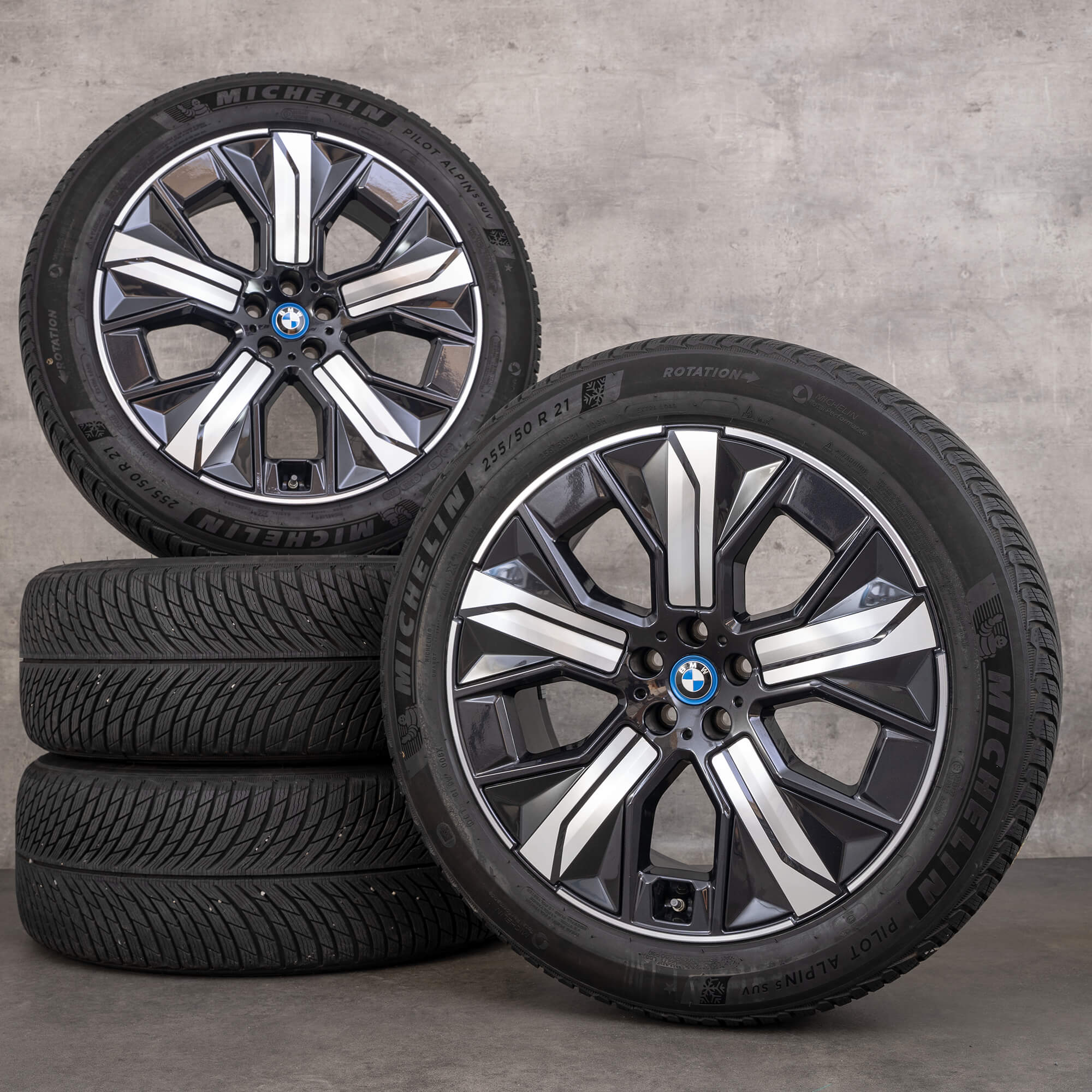 BMW 21 inch rims iX i20 styling 1011 winter tires wheels 5A02655