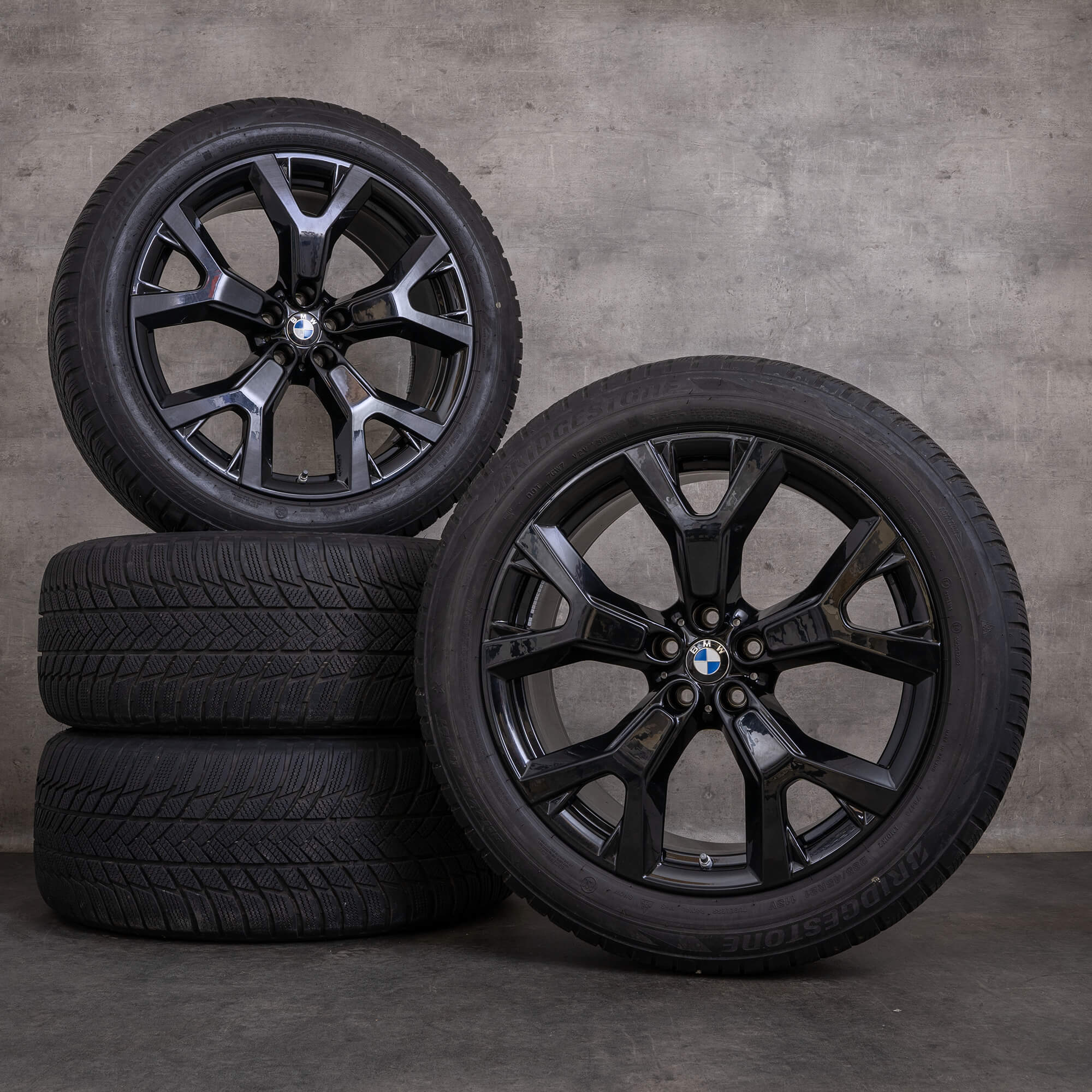OEM BMW X7 snow tire packages 21 inch G07 Rims Styling 752 6885461 ...