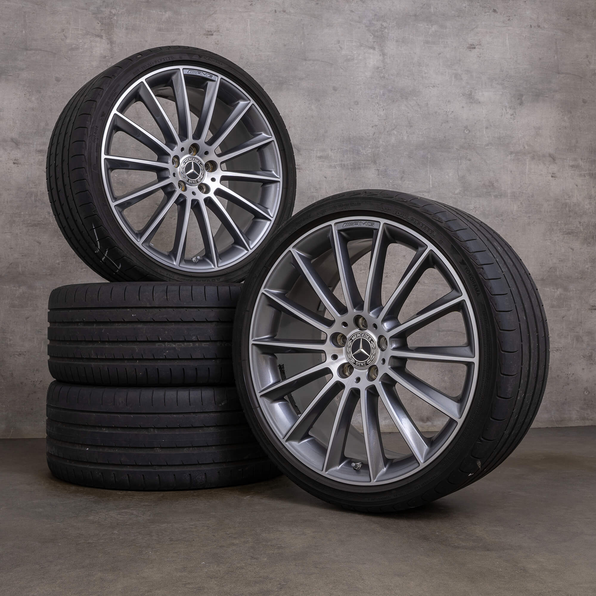 OEM AMG Mercedes Benz E Class E43 E53 wheels 20 inch W213 summer A2134013900 A2134012300 ...