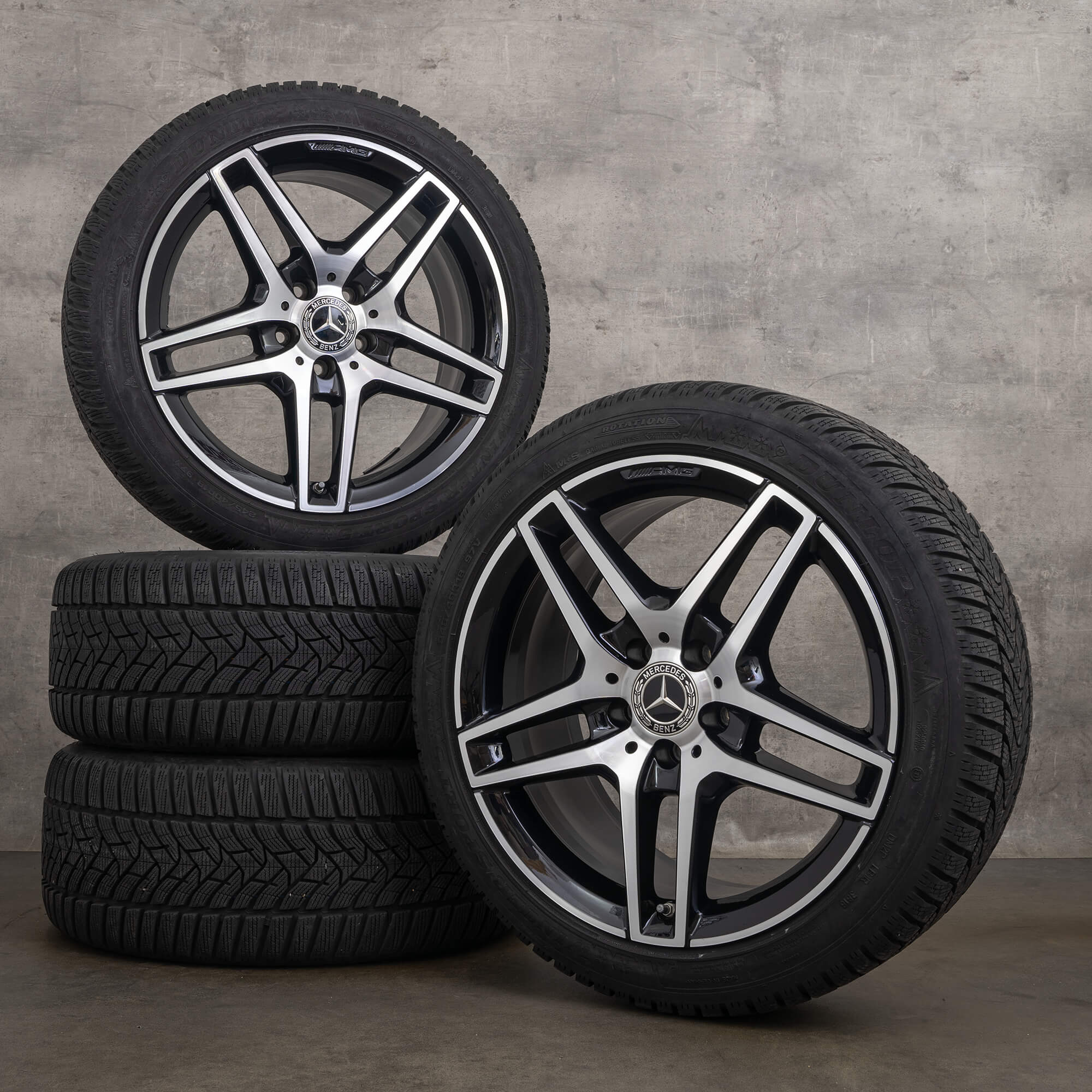 OEM Mercedes Benz E-Class W212 S212 18 inch rims winter wheels aluminum ...