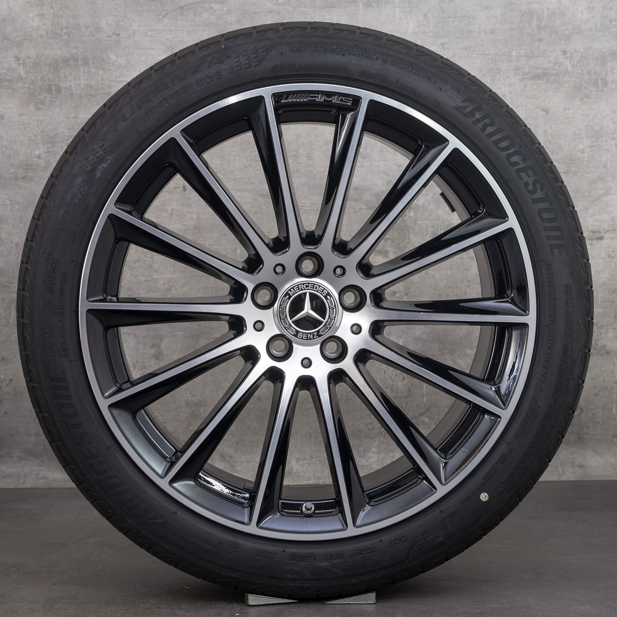 AMG 20 inch Mercedes S-Class W223 V223 summer wheels tires A2234011500