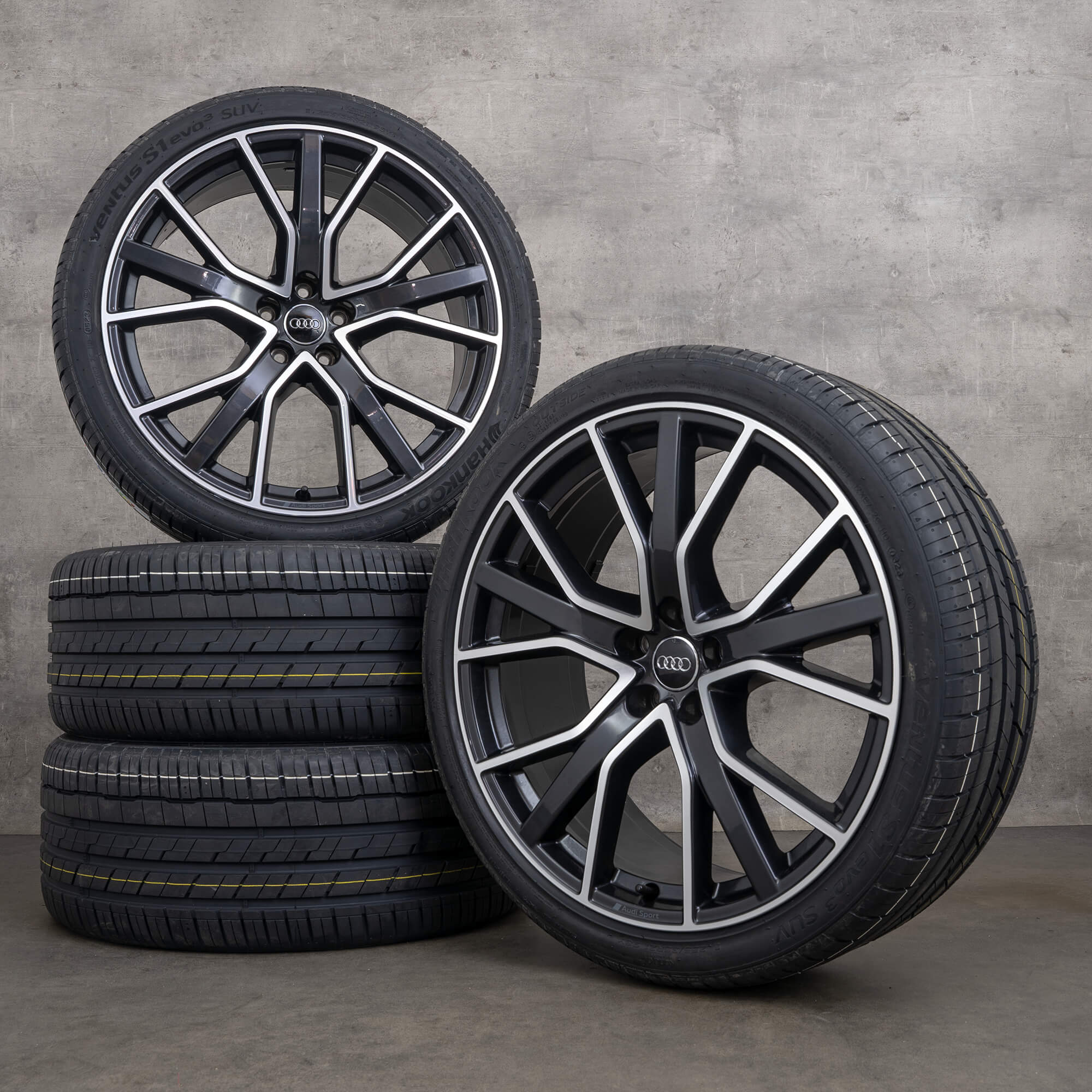 Audi A7 S7 4K C8 summer OEM wheels tires 21 inch rims 4K8601025Q