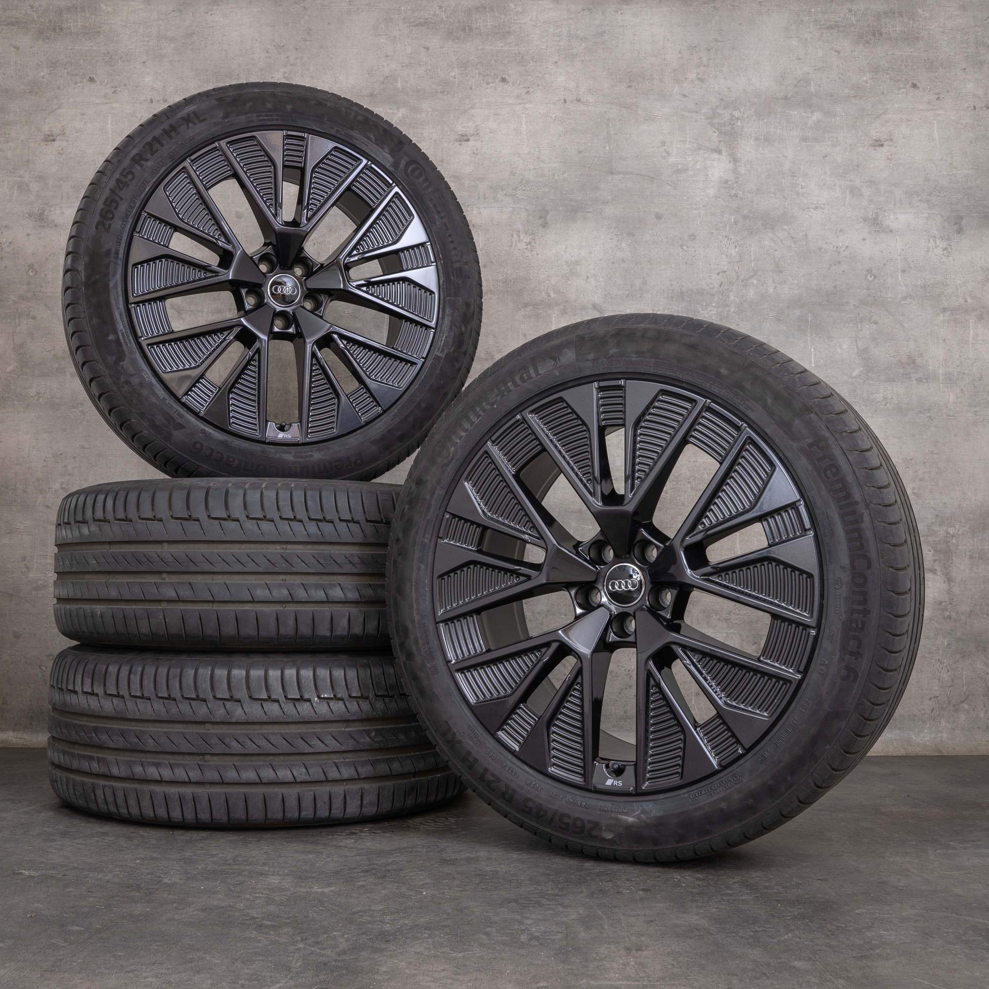 OEM Audi Q8 e-tron GE rims 21 inch GEN GEA summer wheels 4KE601025BC ...