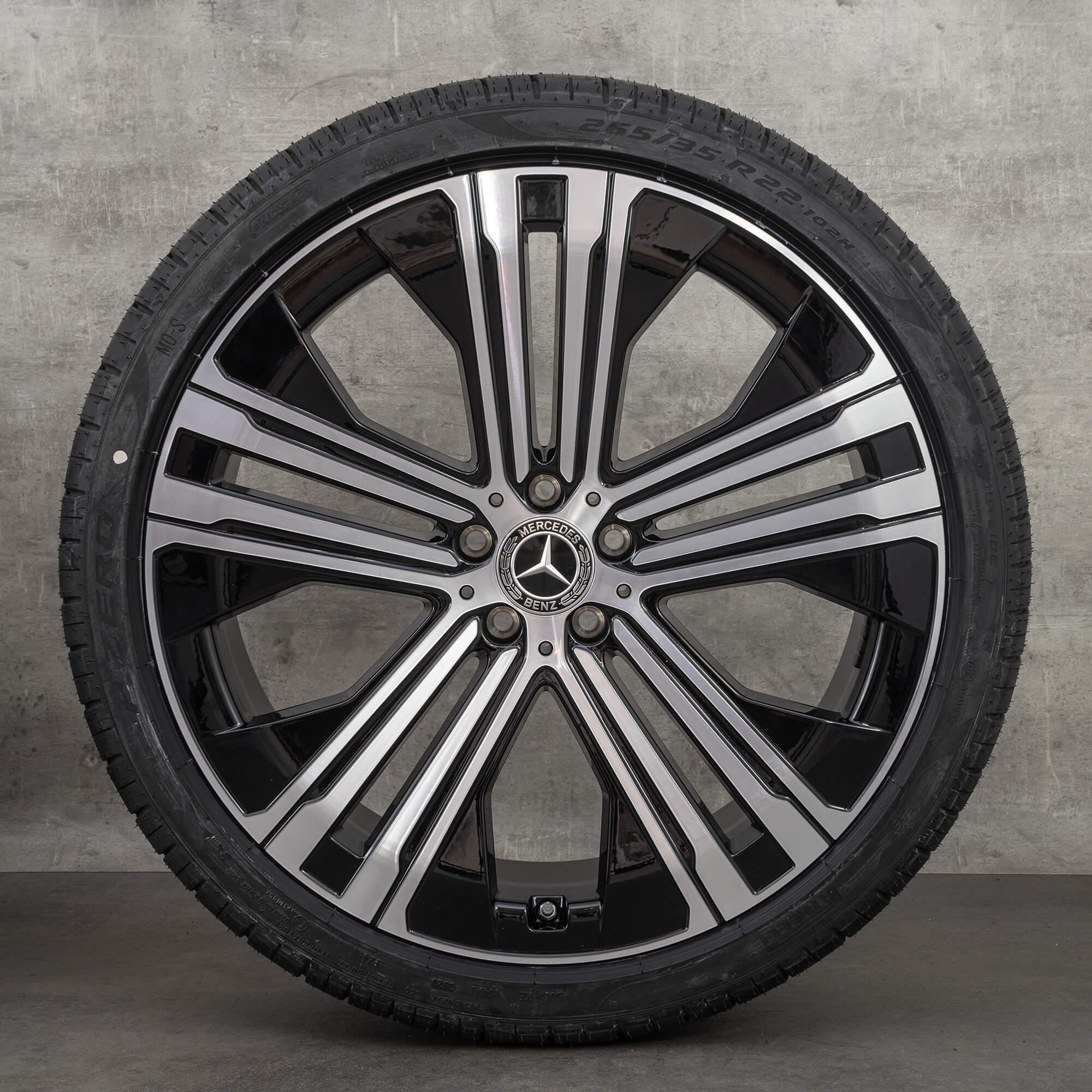 Mercedes Benz EQE SUV rims X294 summer tires 22 inch wheels NEW