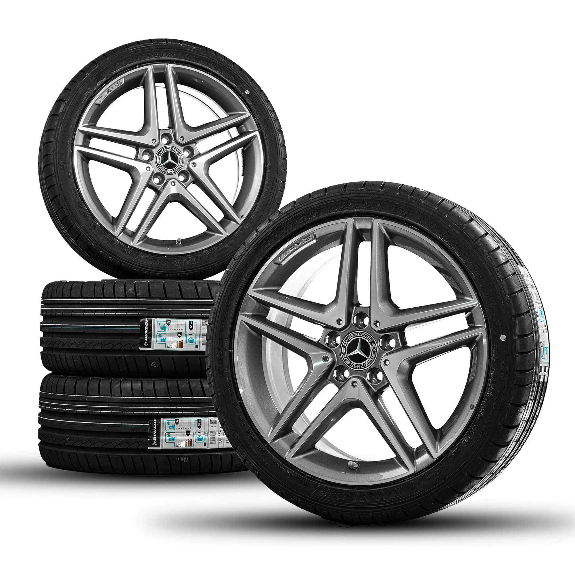 Mercedes 18 inch rims W176 C117 A-Class A45 AMG CLA45 & Sport Summer NEW