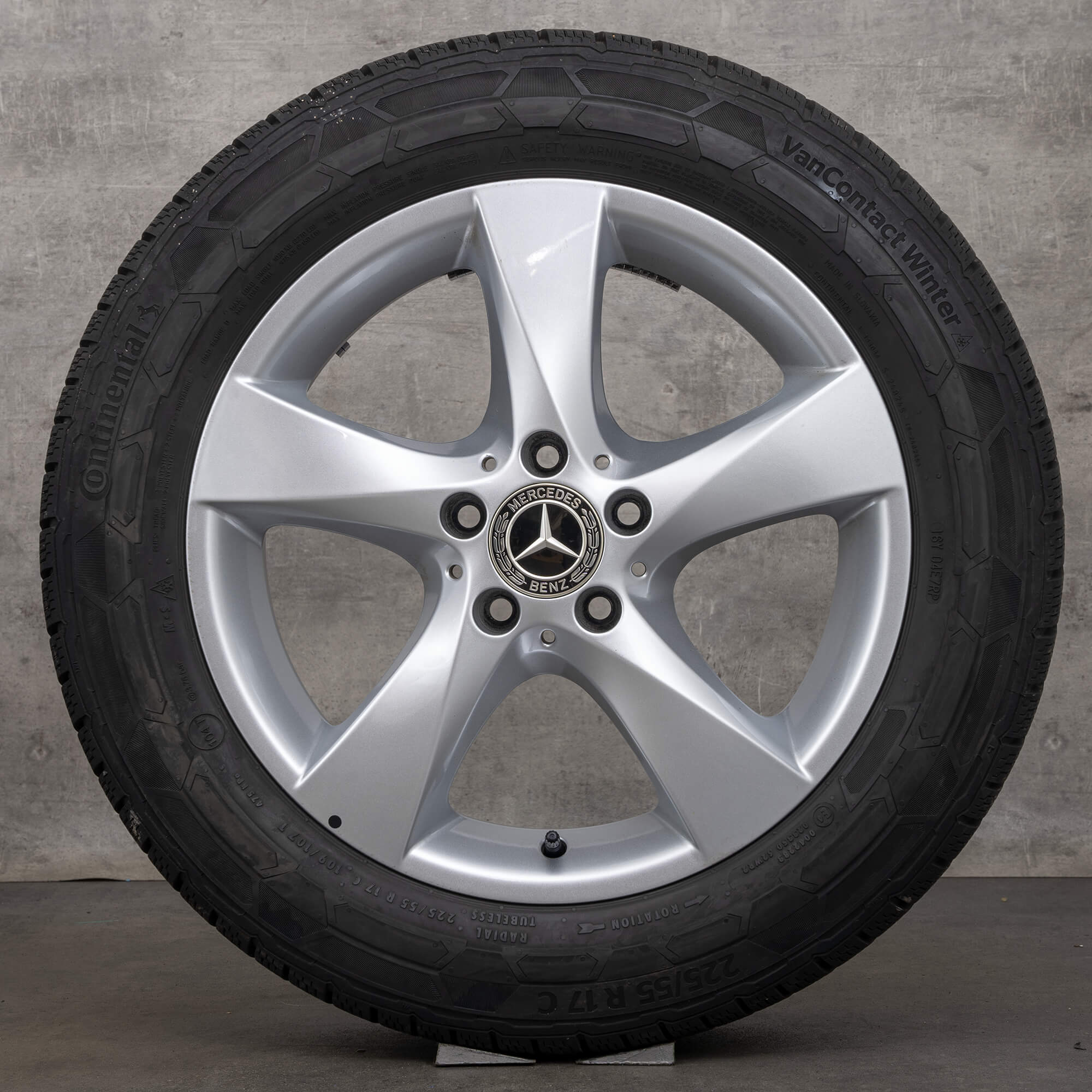 Mercedes Benz V-Class W447 Vito Viano winter wheels 17 inch rims tires