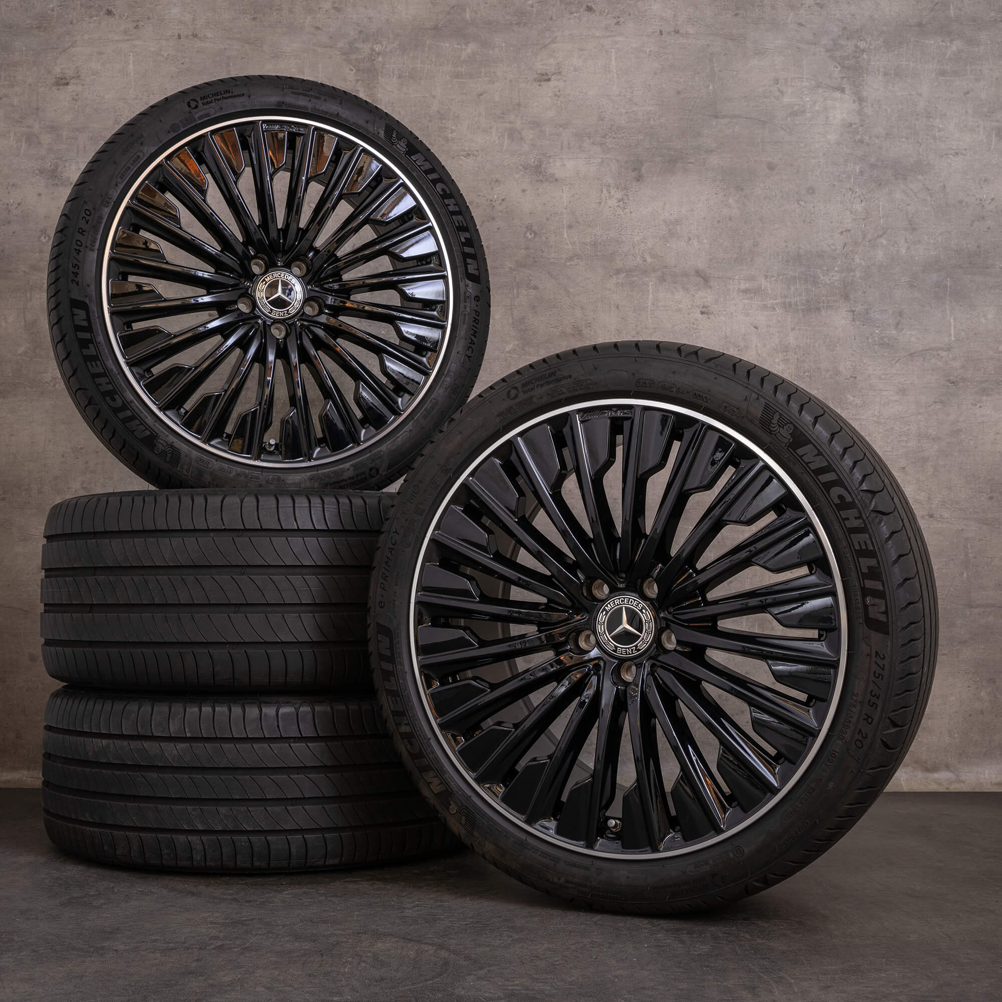 OEM Mercedes Benz E-Class AMG snow tire packages 20 inch W214 S214 Rims ...