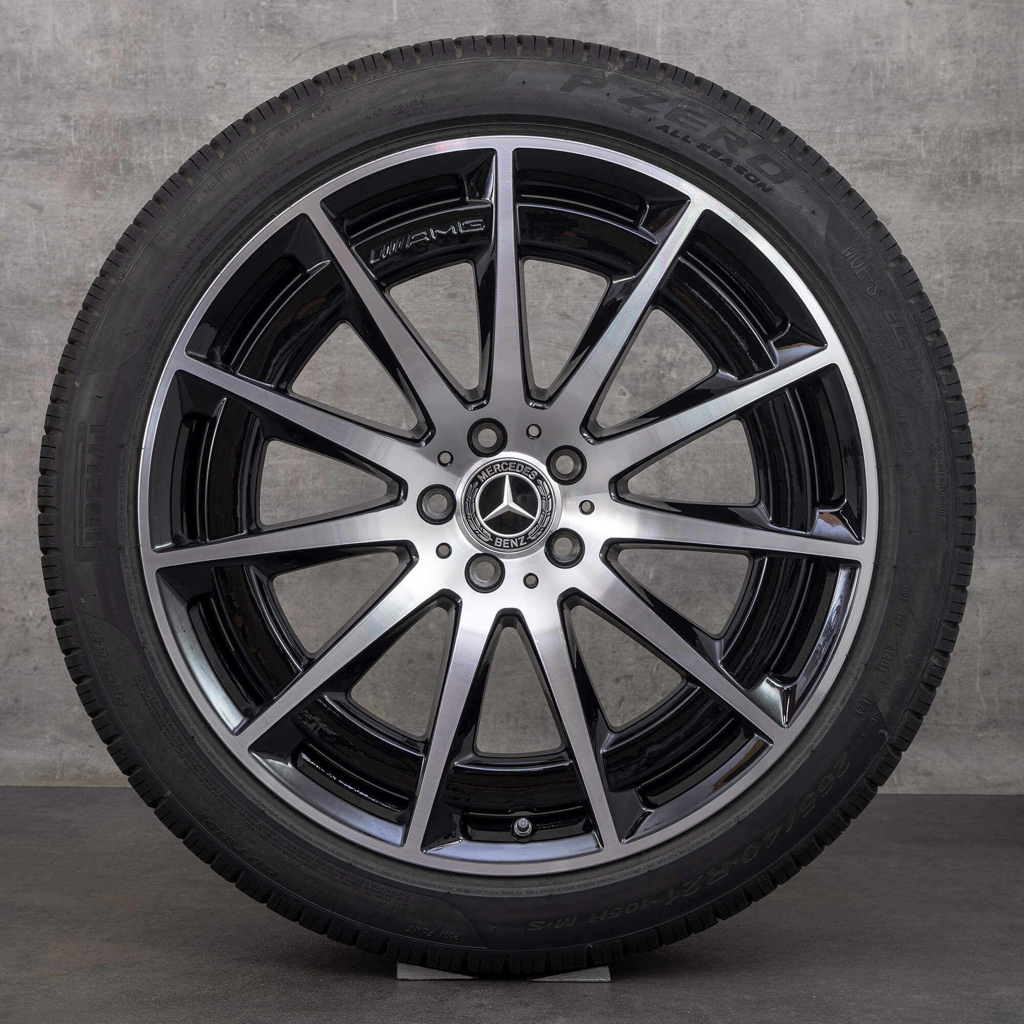 AMG 21-tommers felger Mercedes Benz EQS V297 allværsfelger A2974011400 ...