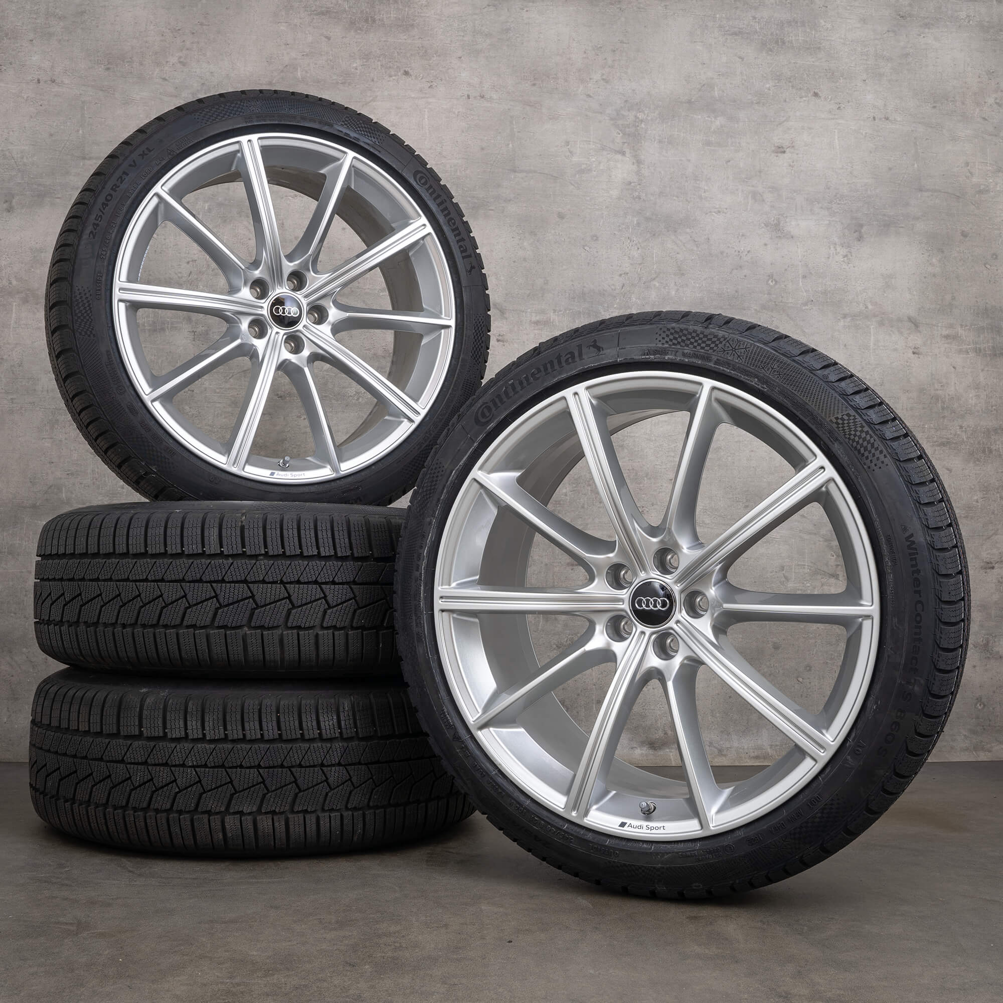 Audi RS6 RS7 4K C8 OEM winter wheels tires 21 inch rims 4K0601025AA