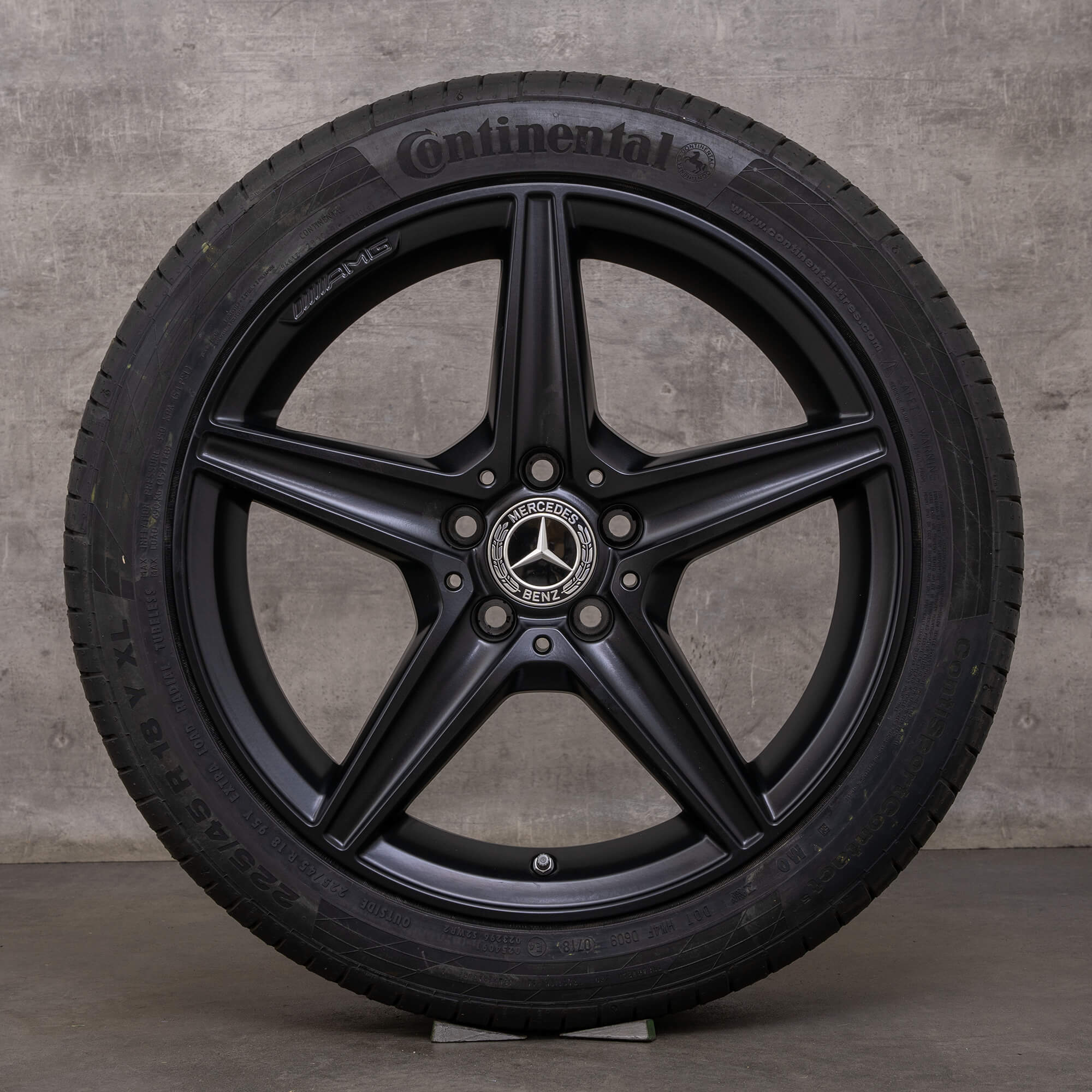 OEM AMG Mercedes Benz C-Class rims 18 inch W205 S205 C205 A205 summer ...