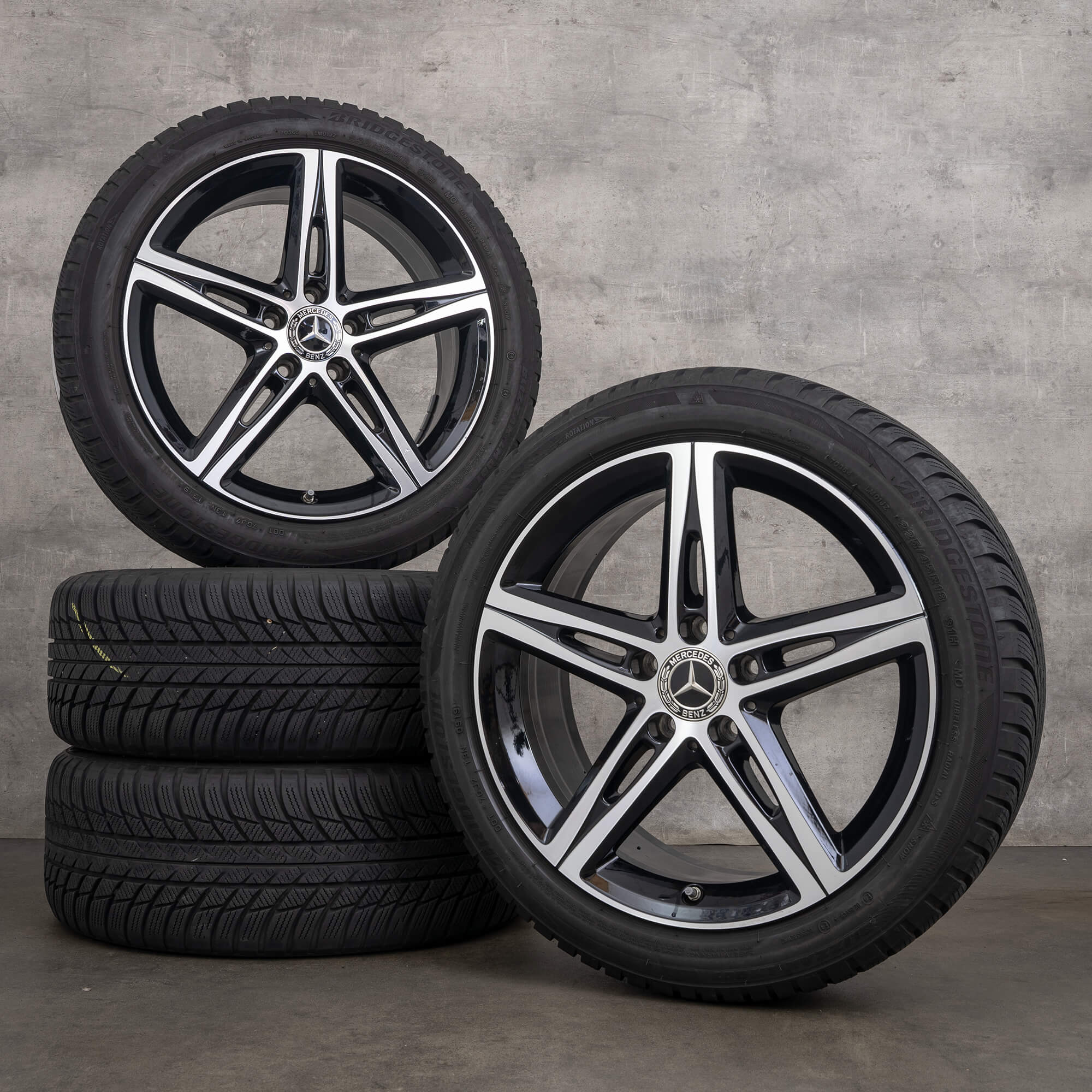 AMG Mercedes Benz AB Class W177 W247 CLA W118 winter wheels 18 inch tires
