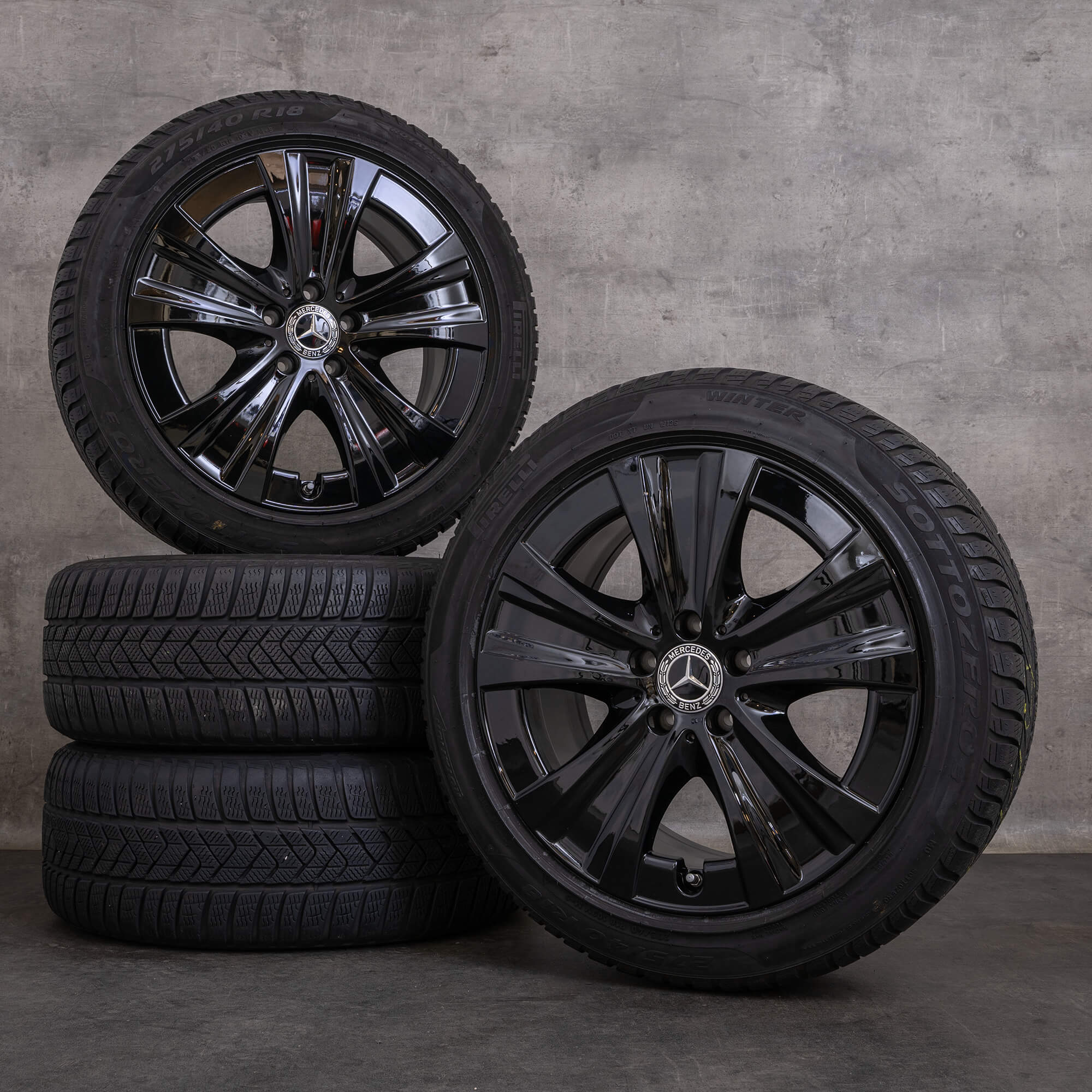 Original Mercedes Benz E-Klasse Winterräder 18 Zoll W213 S213 C238 A238 ...