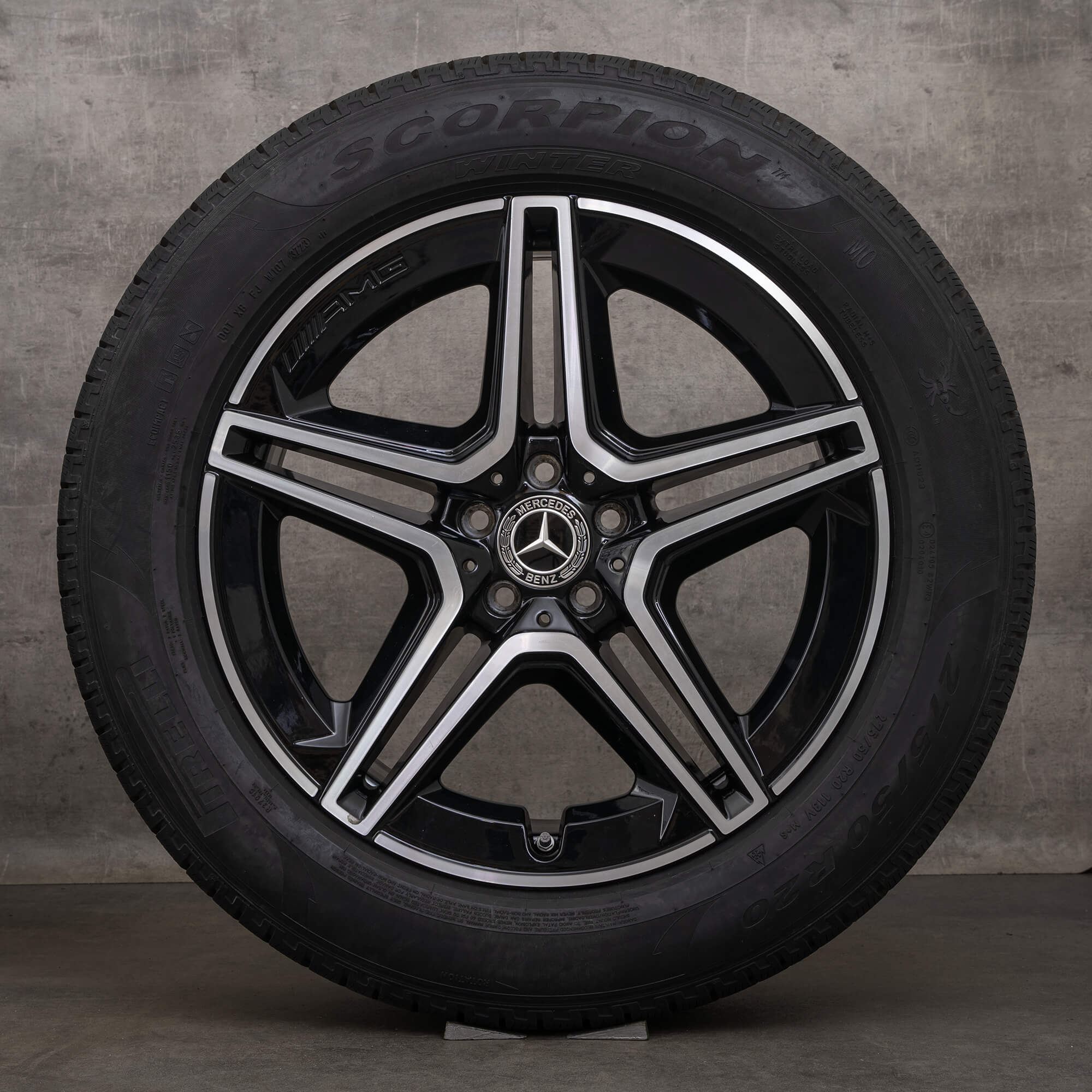 Mercedes GLE W167 20 inch rims aluminum winter tires wheels