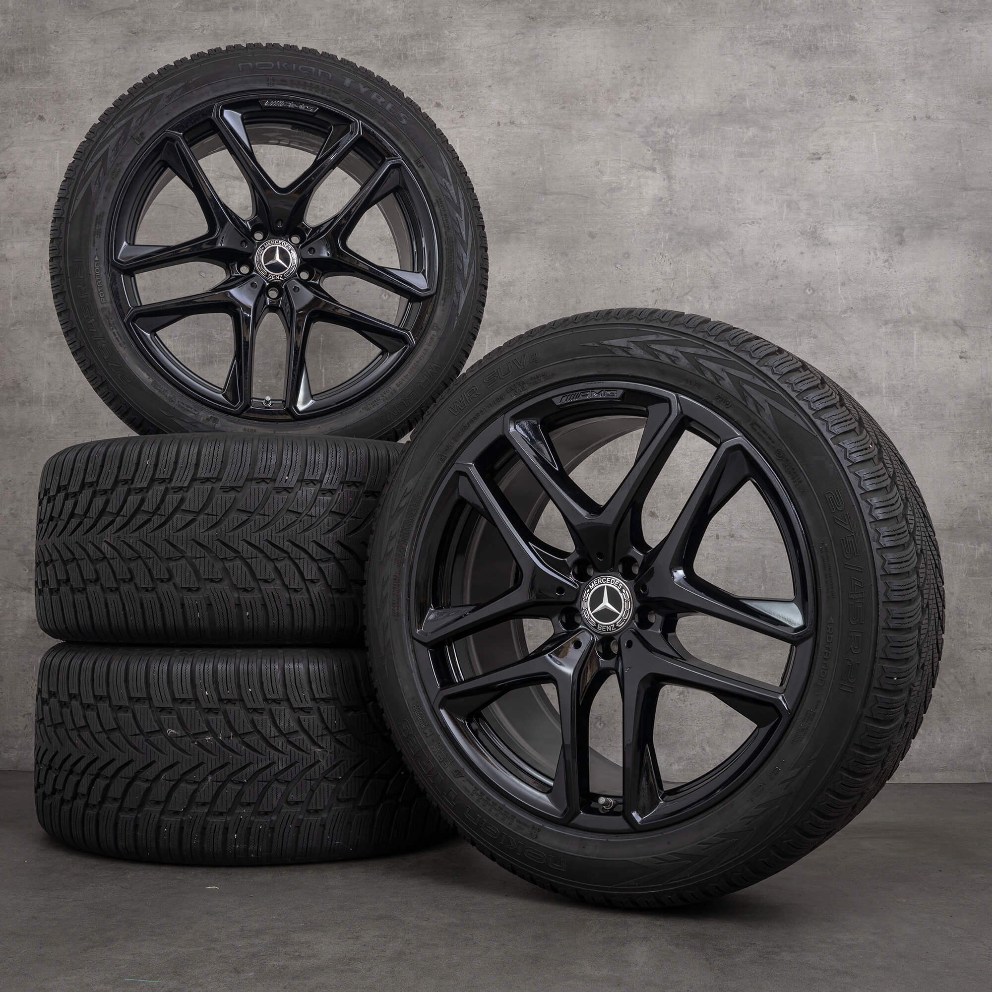 AMG Mercedes Benz GLE 53 4Matic+ SUV V167 winter wheels tires 21 inches