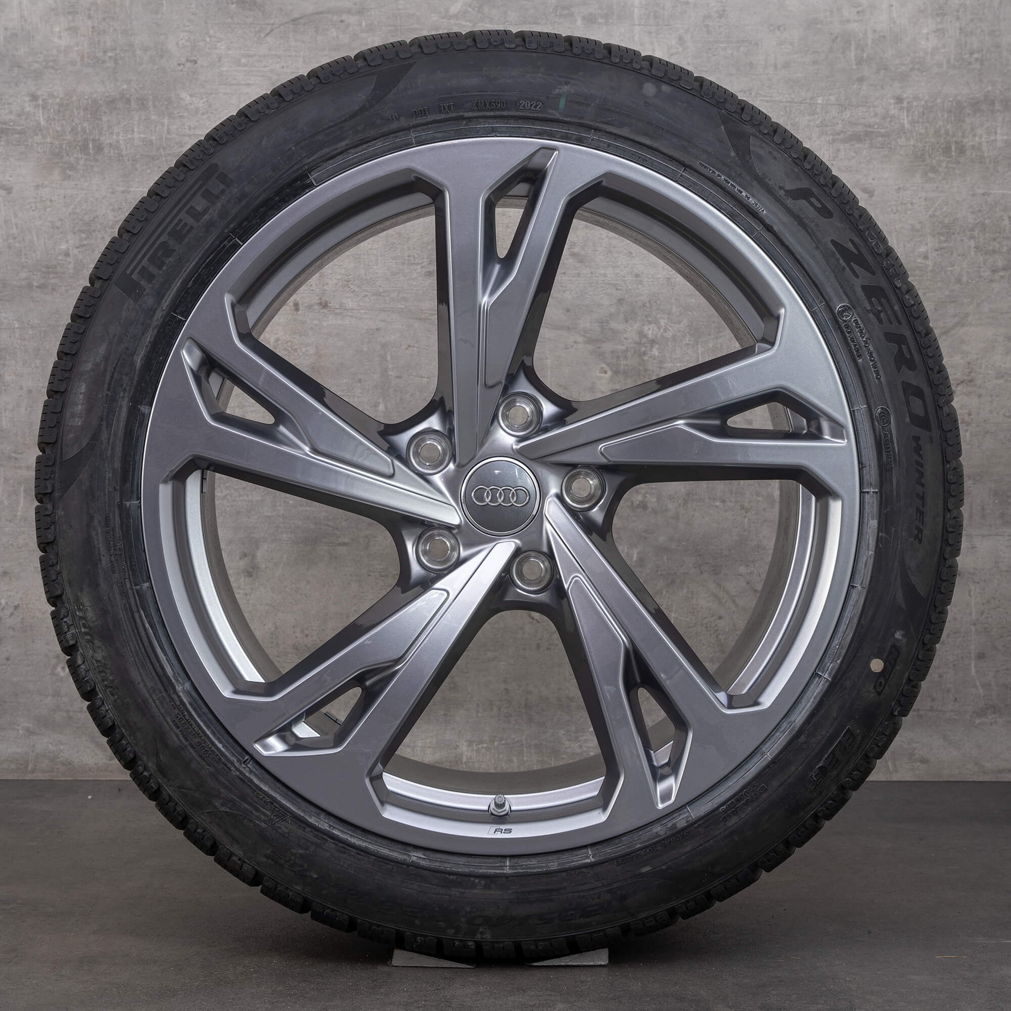 Audi 20 Inch Rims E Tron Gt Fw 4j Winter Tires Oem Wheels New