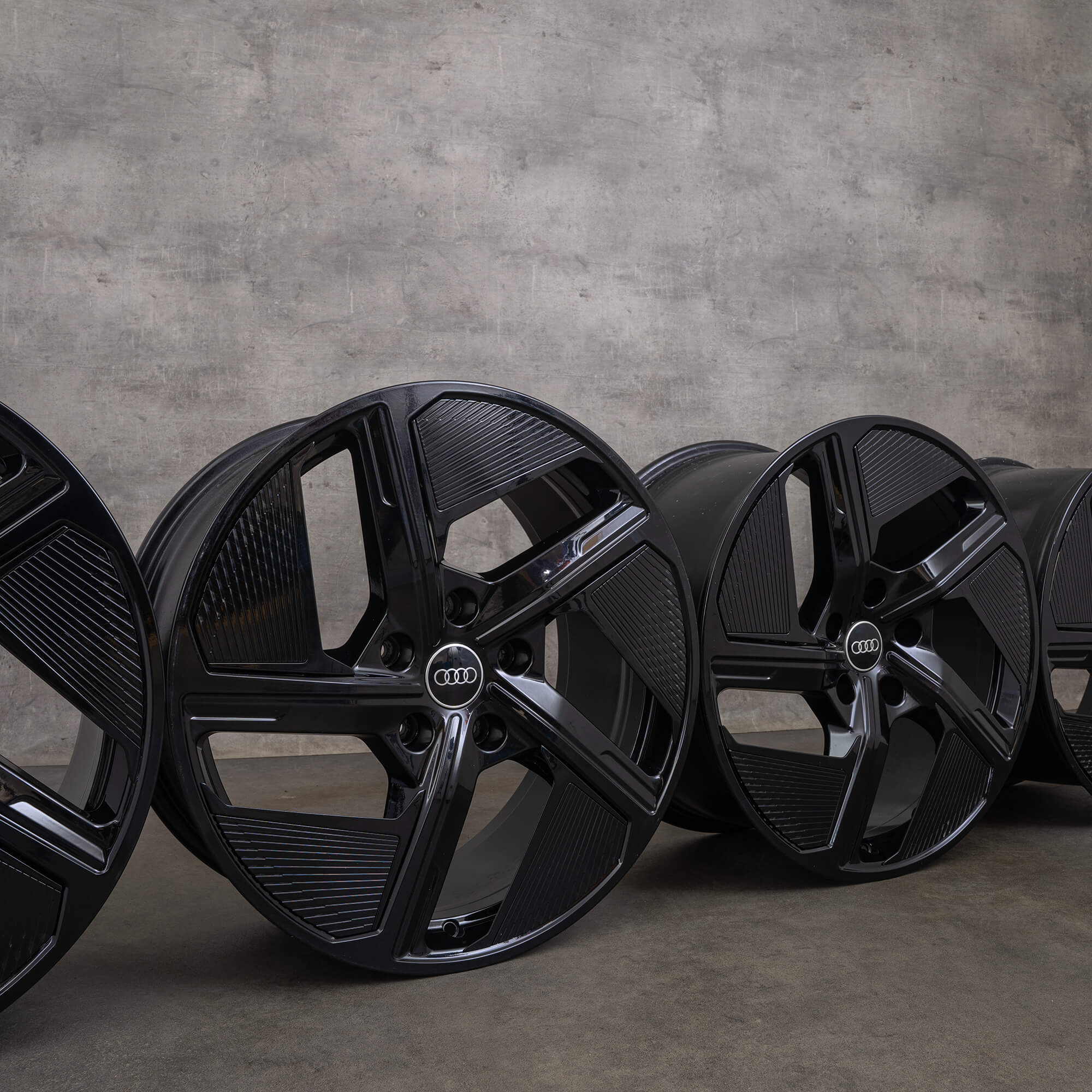 Audi 20 inch rims e-tron GT FW Aero aluminum 4J3601025F 4J3601025H