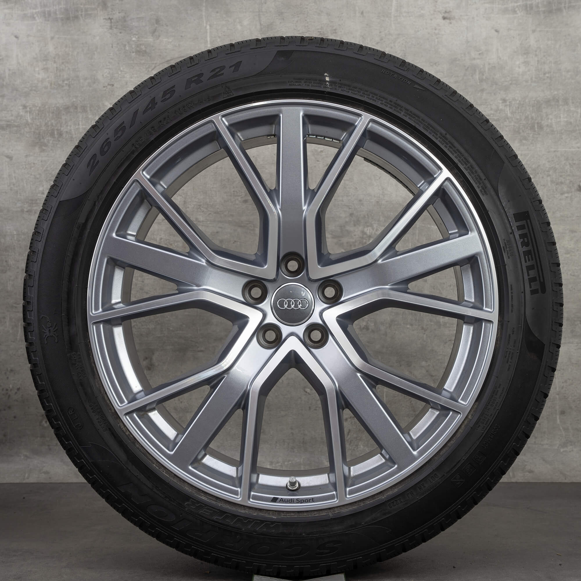 Audi winter wheels e-tron GE Q8 & Sportback 21 inch rims 4KE601025C NEW