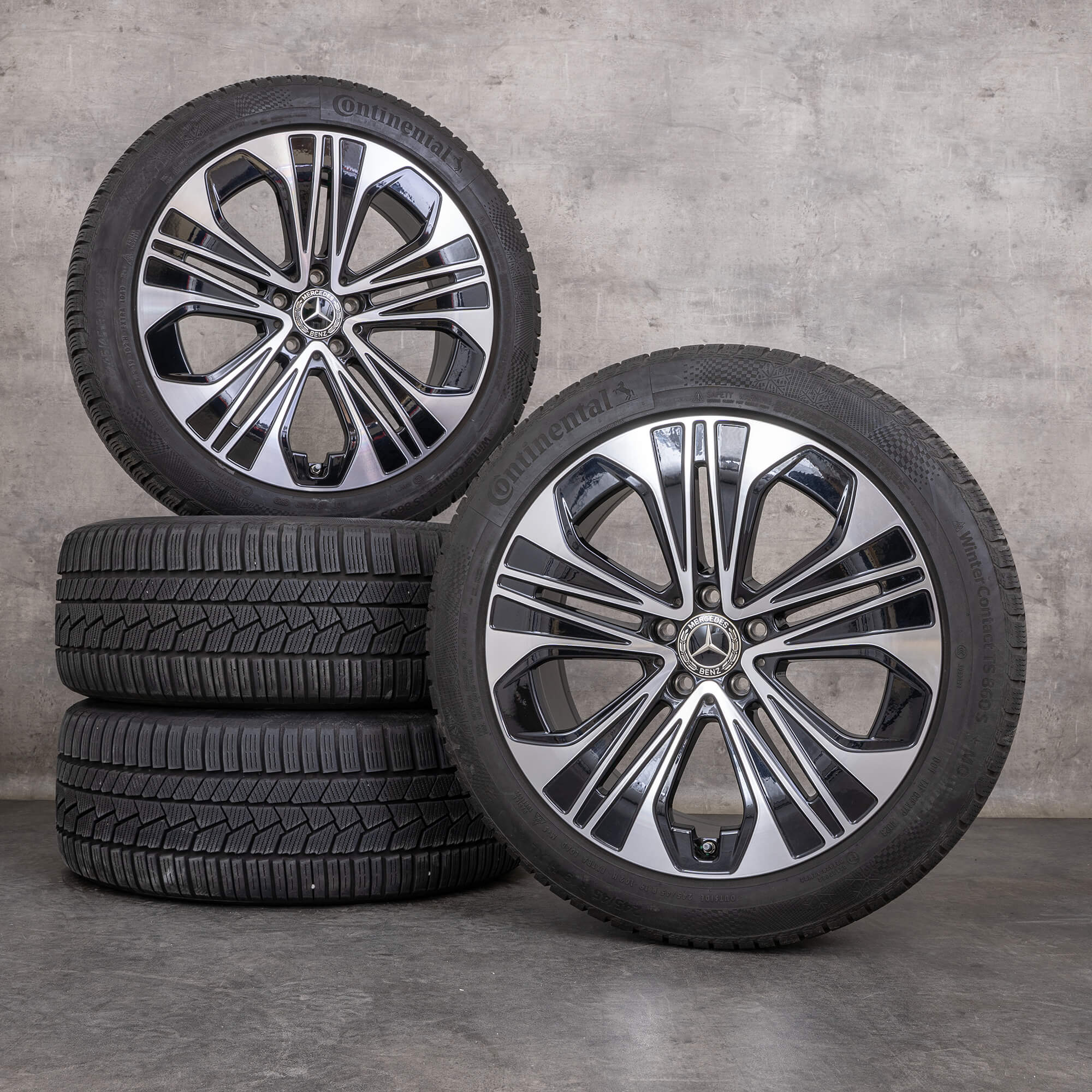 Original Mercedes Benz E-Klasse Winterräder 19 Zoll W214 S214 Felgen ...