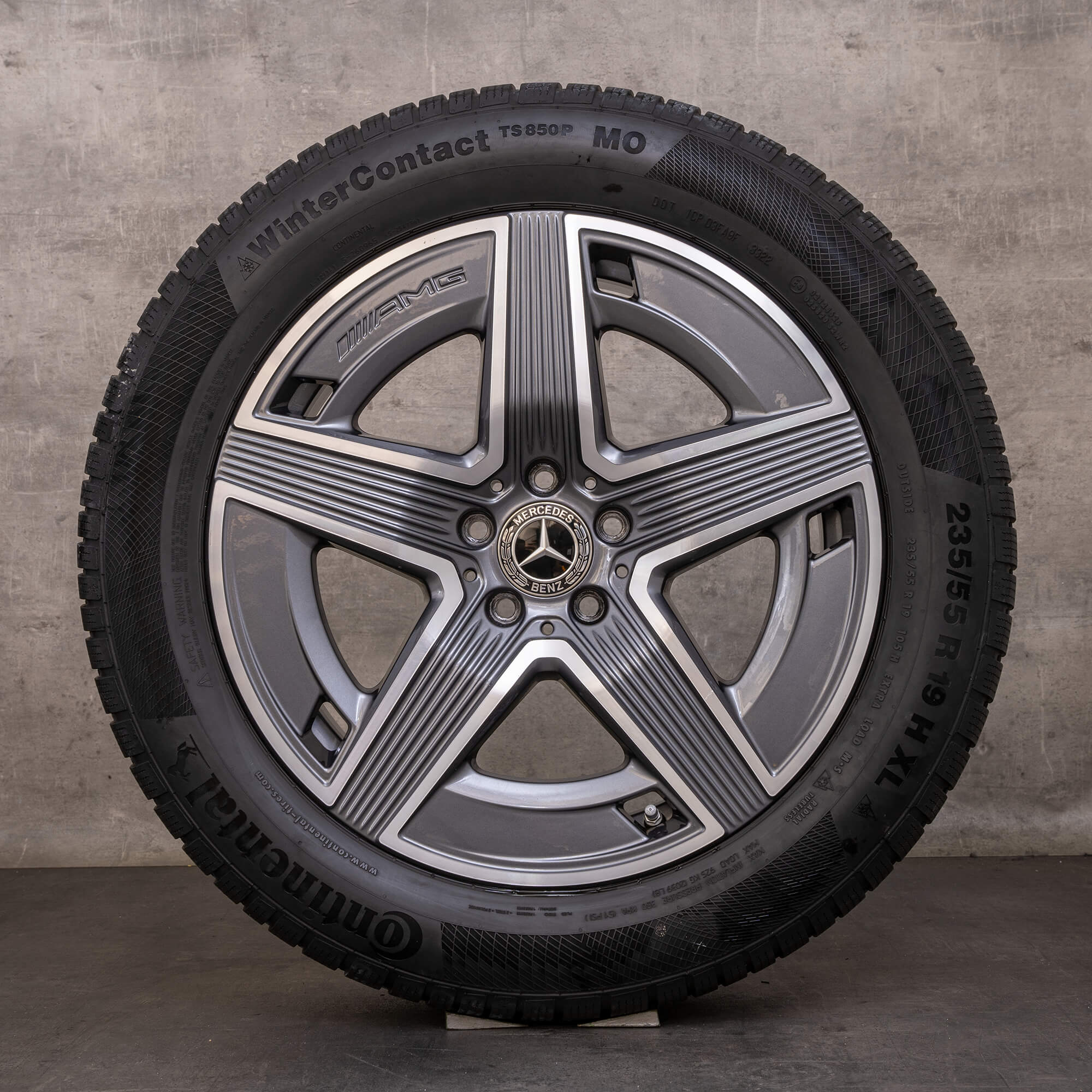OEM Mercedes Benz GLC SUV AMG snow tire packages 19 inch X254 C254 Rims ...