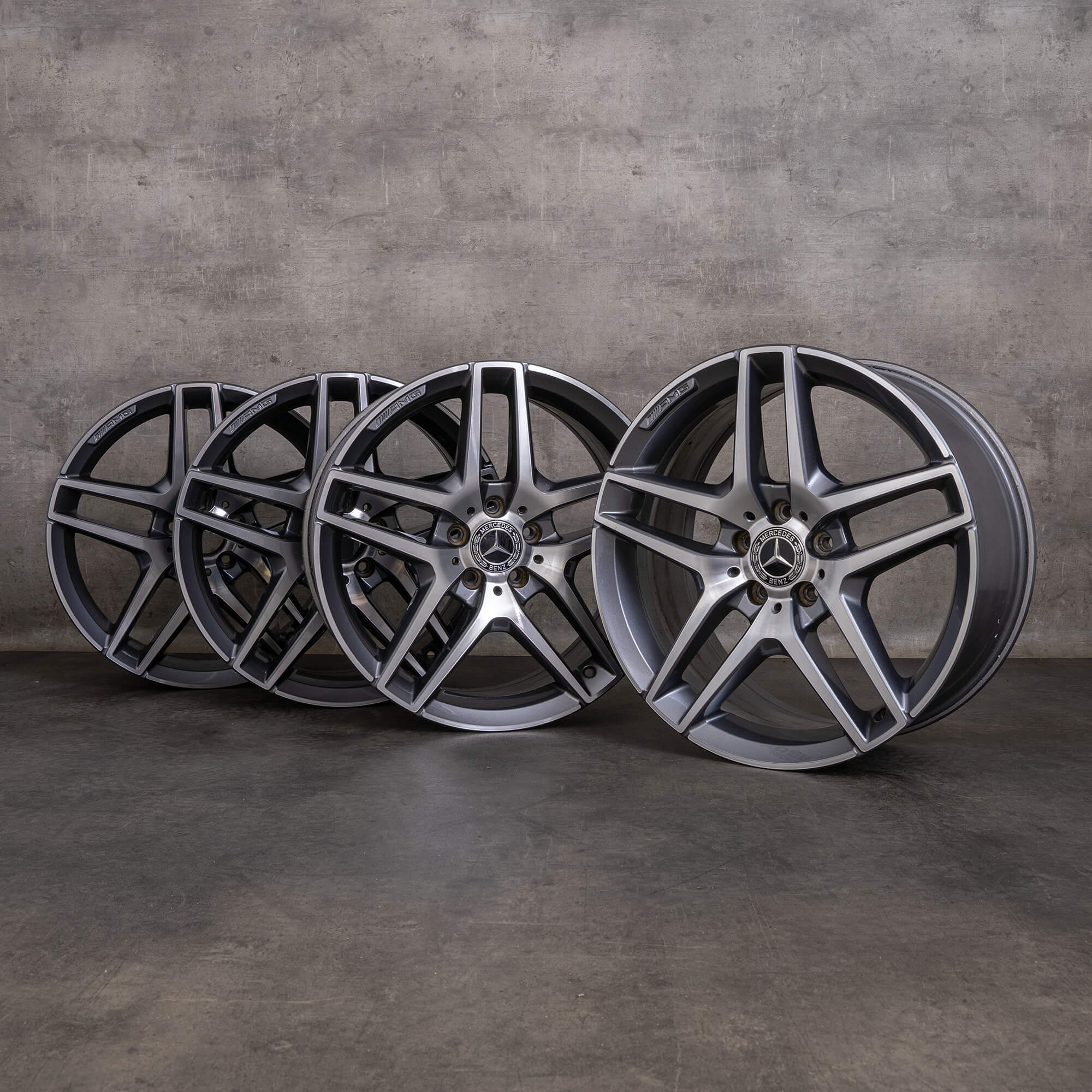 Original Mercedes Benz S-Class AMG ráfky na auto 19 palců W222 A217 ...