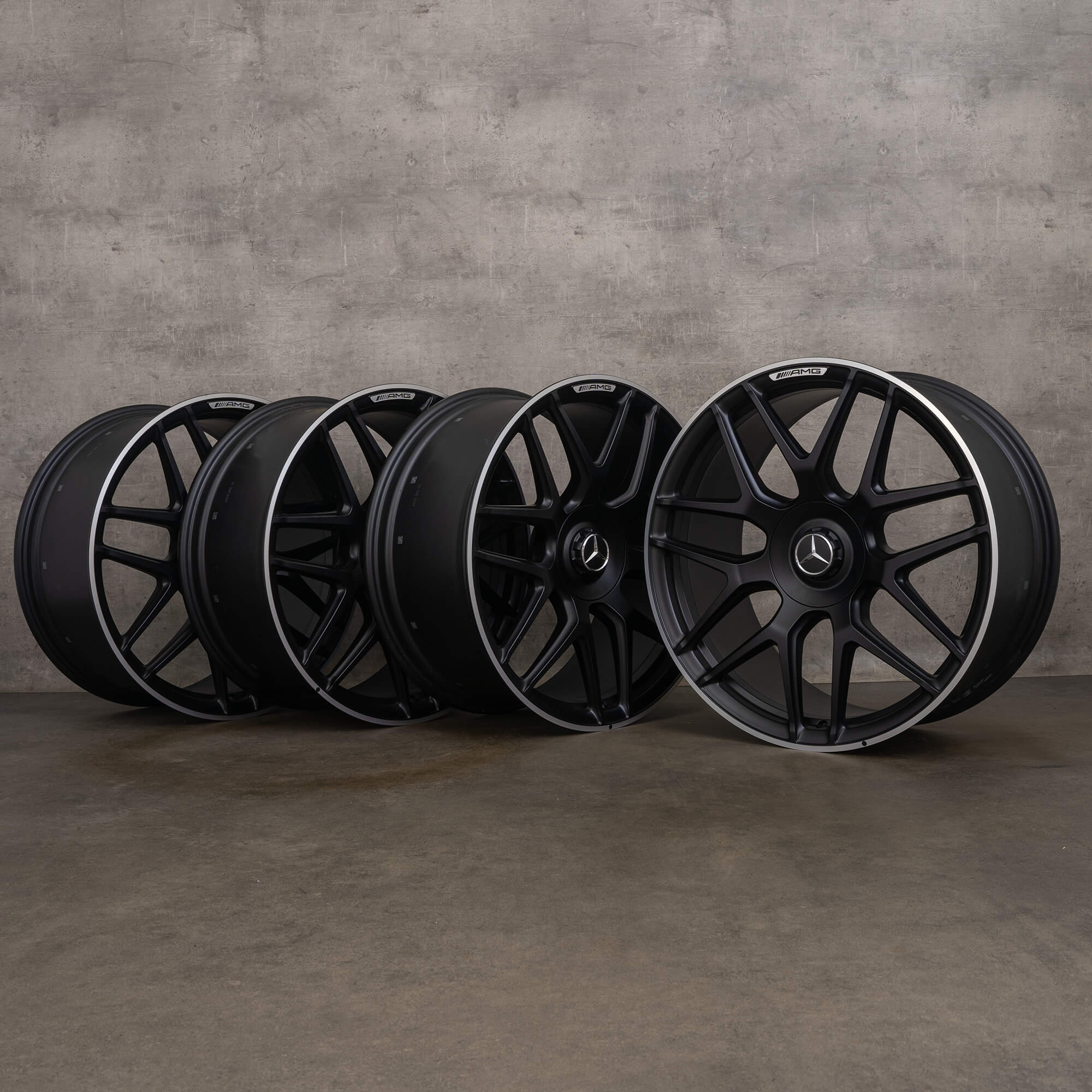OEM Mercedes Benz G-Class AMG rims 22 inch W463A G 63 A4634012000 black ...