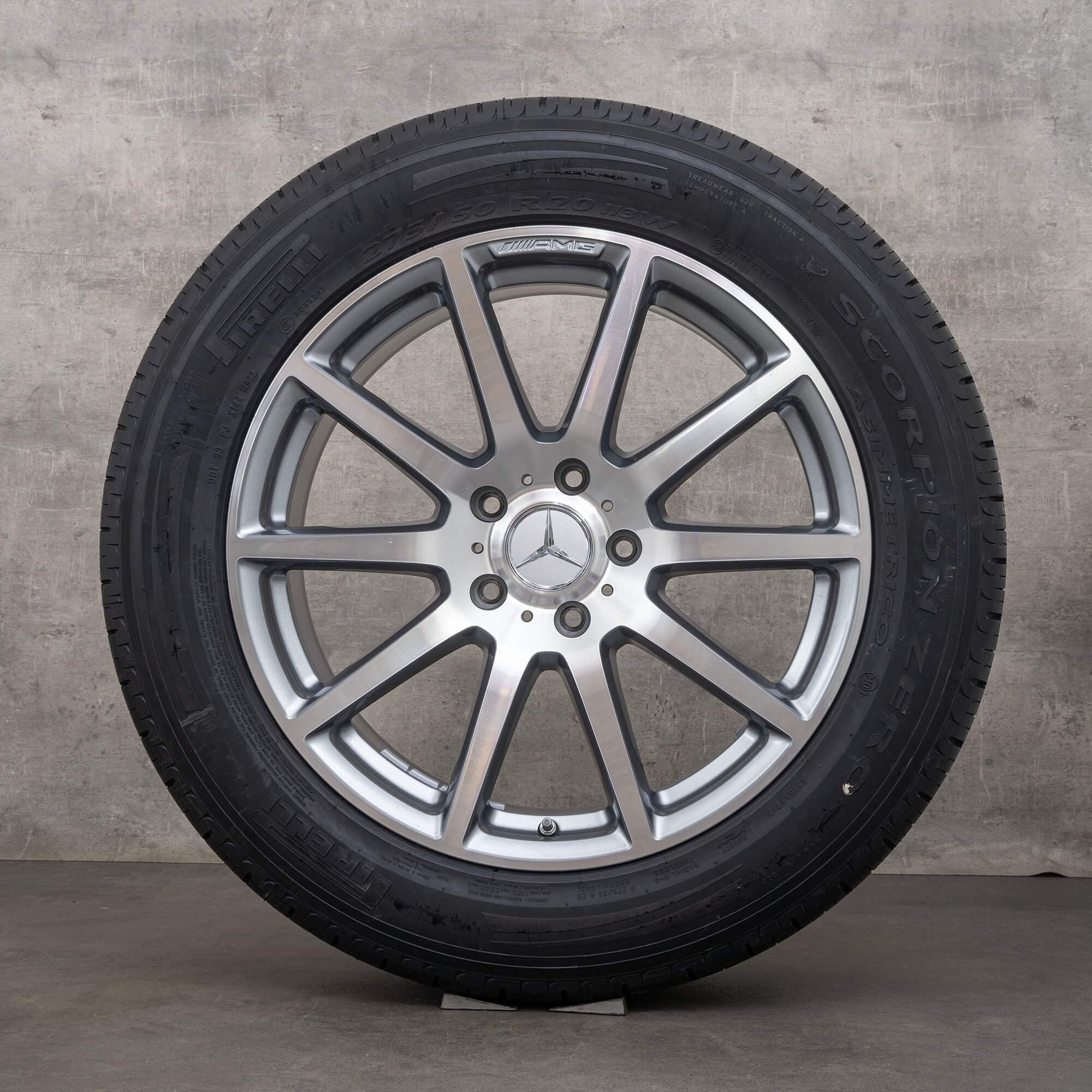 AMG Mercedes Benz G-Class W463A G63 summer wheels 20 inch rims tires