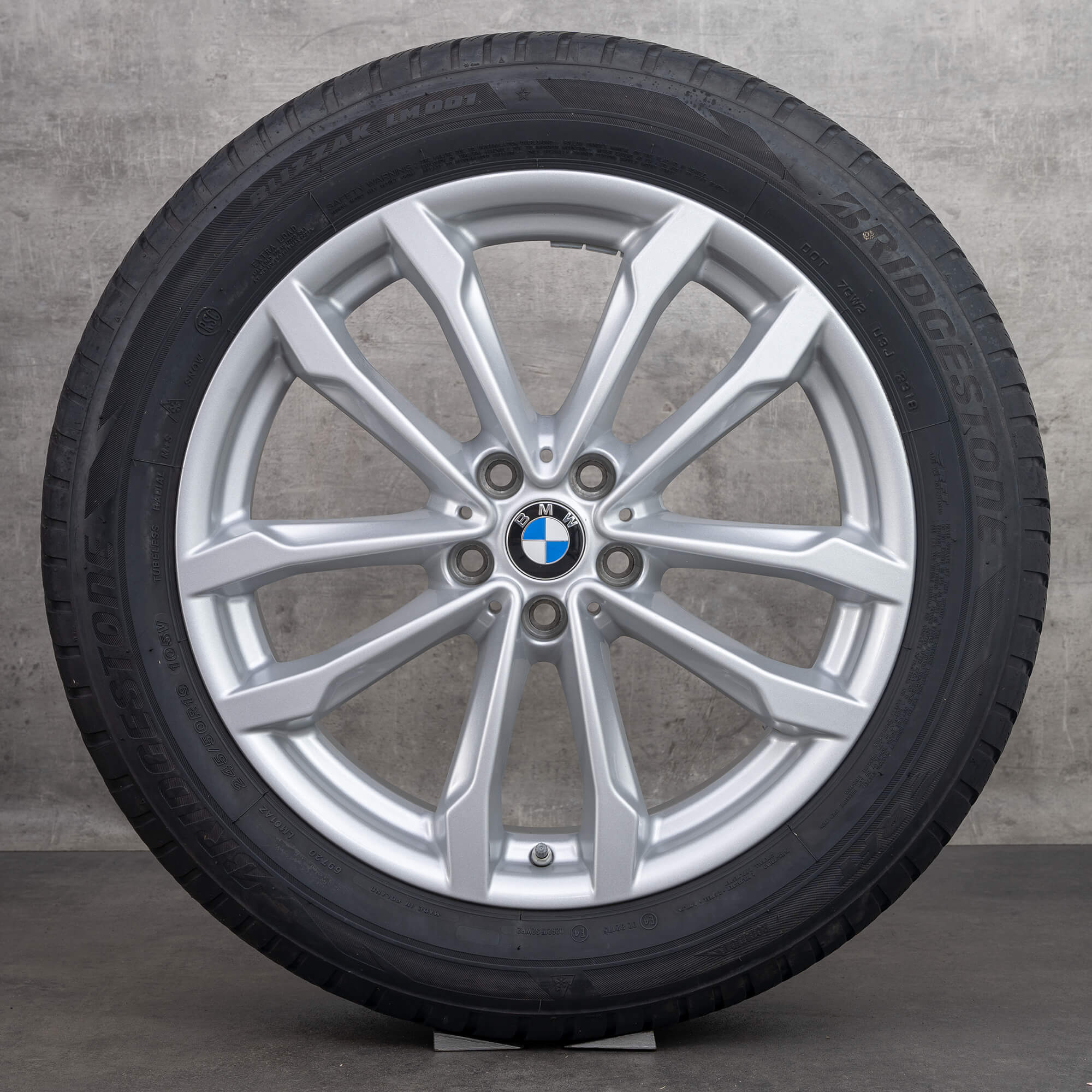 BMW 19 inch rims X3 G01 X4 G02 alloy 691 winter tires wheels 6877325
