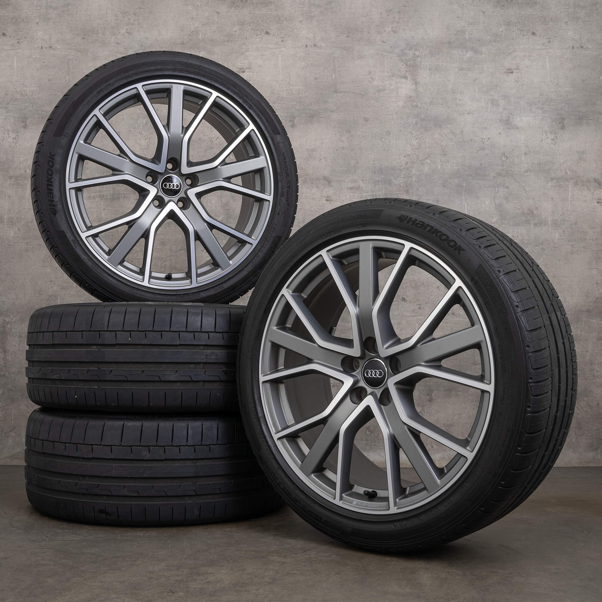 Audi Q3 SQ3 II F3 summer wheels 20 inch rims tires 83A601025A aluminum