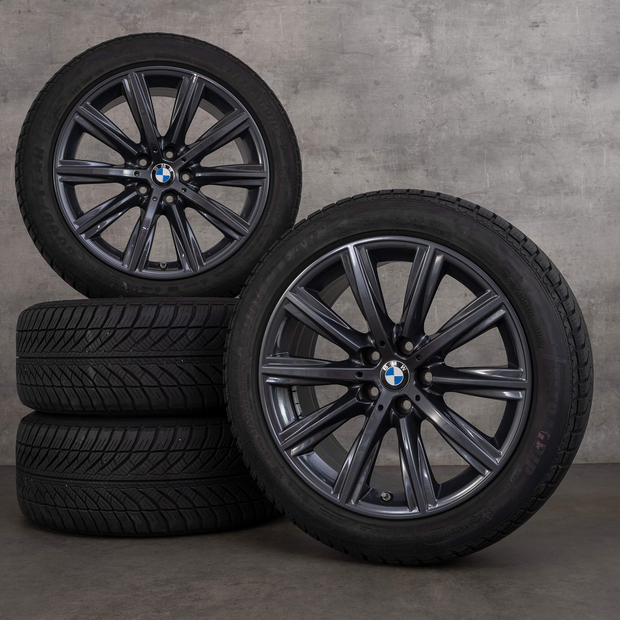 BMW 5er G30 G31 winter wheels styling 684 alloy rims 18 inch tires