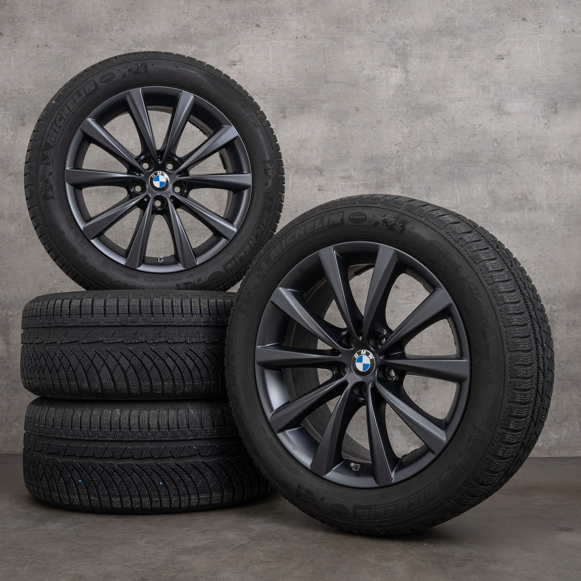 BMW 5 series G30 G31 8 G14 G15 G16 OEM winter wheels 18 inch rims 6867338