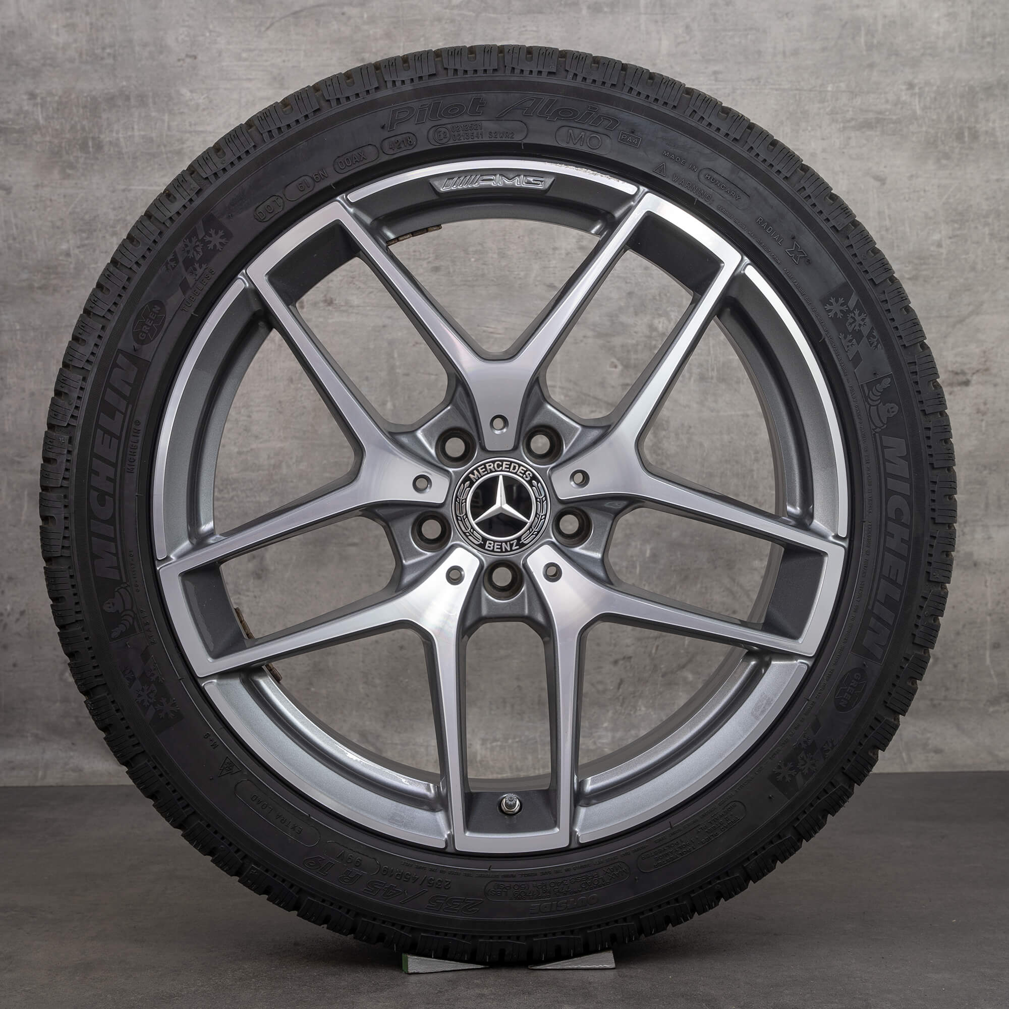 AMG Mercedes Benz 19 inch rims GLA45 X156 winter tires wheels A1564013000